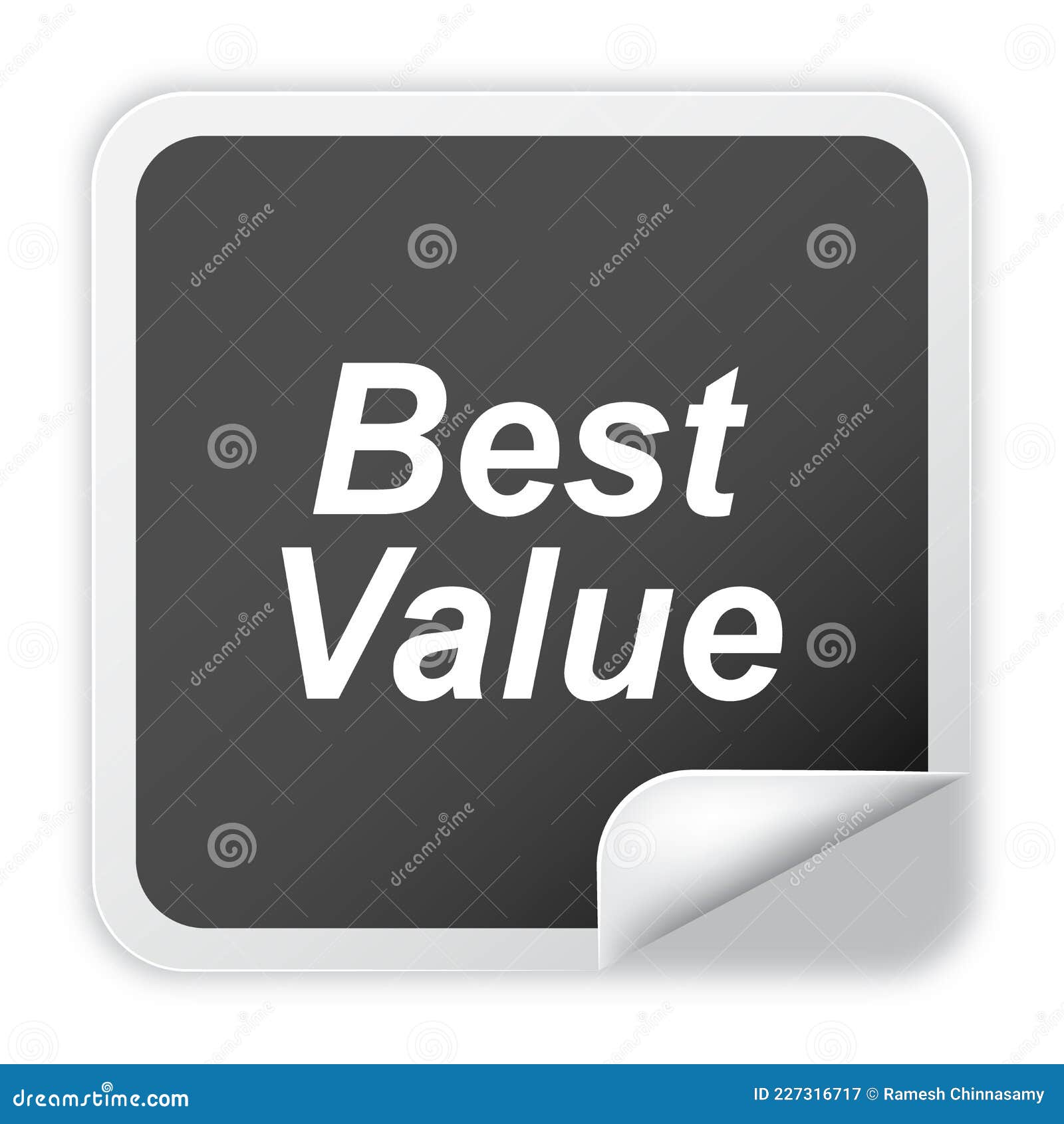 Best Value Sticker Vector Illustration Stock Illustration ...