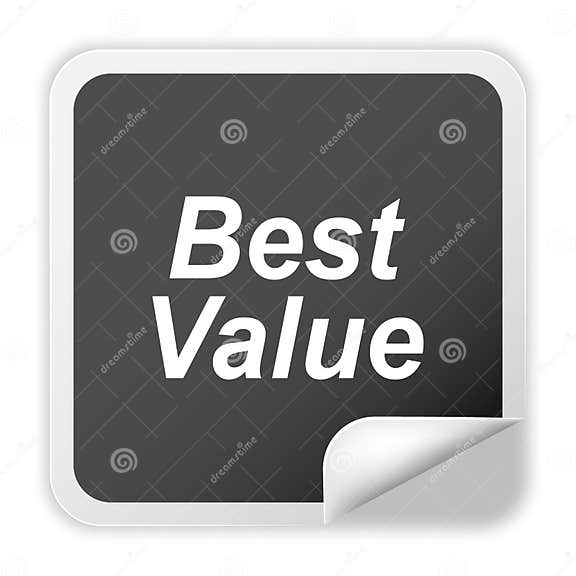 Best Value Sticker Vector Illustration Stock Illustration ...