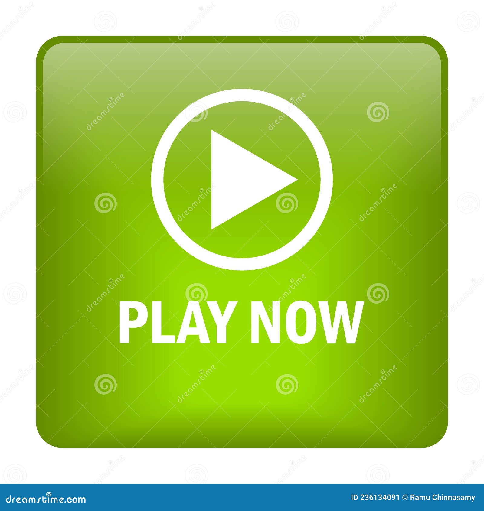 Play now button on white stock illustration. Illustration of logo ...
