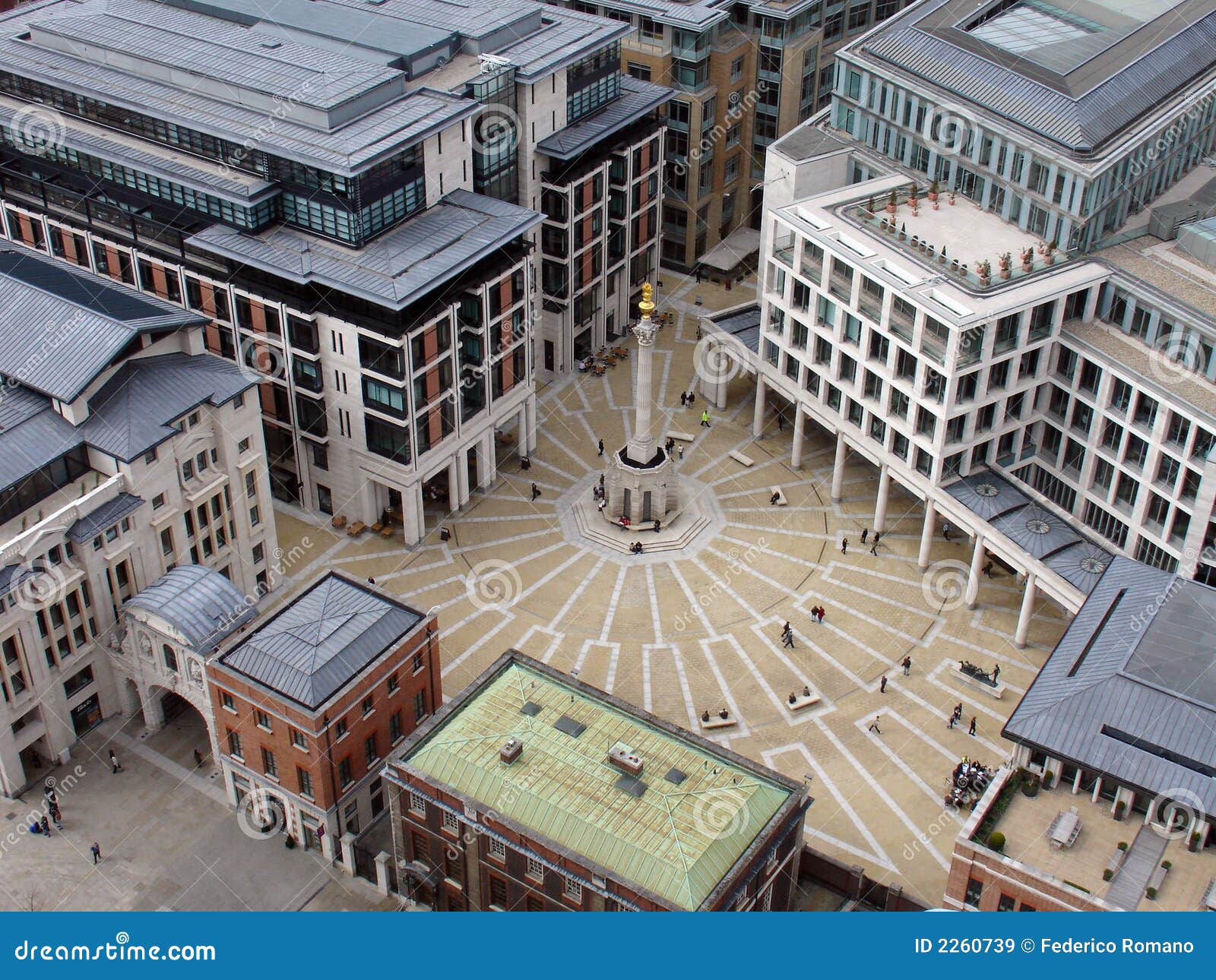 A square from above stock image. Image of everyday, people - 2260739