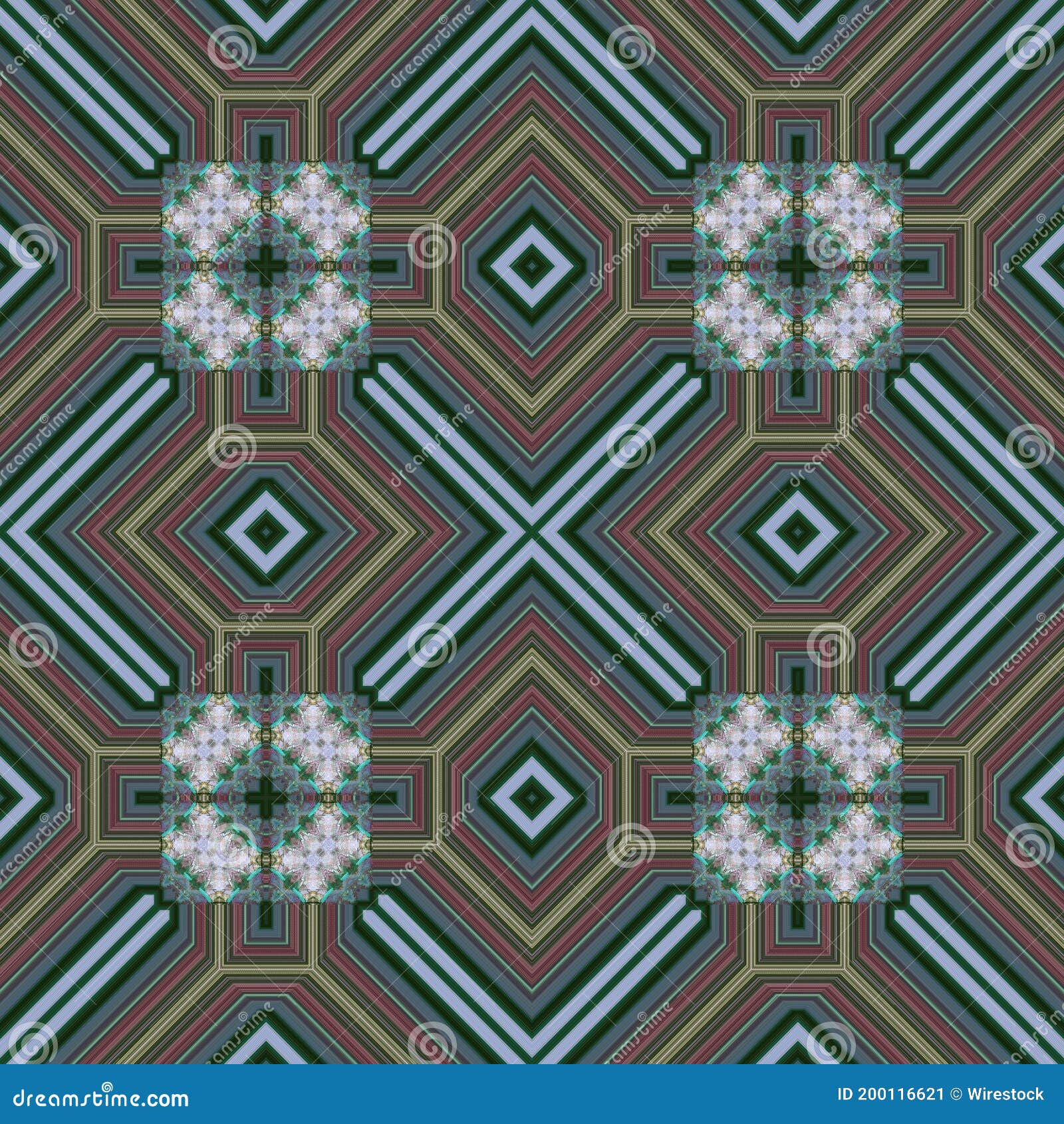 Abstract Background with Repetitive Elements or Seamless Pattern ...