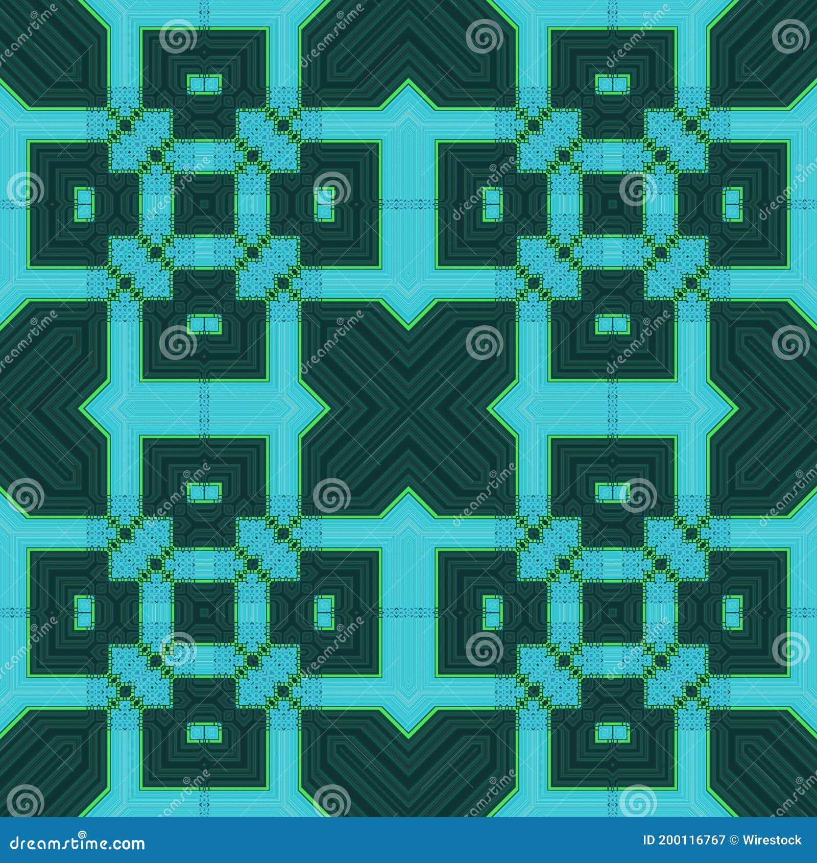 Abstract Background with Repetitive Elements or Seamless Pattern ...