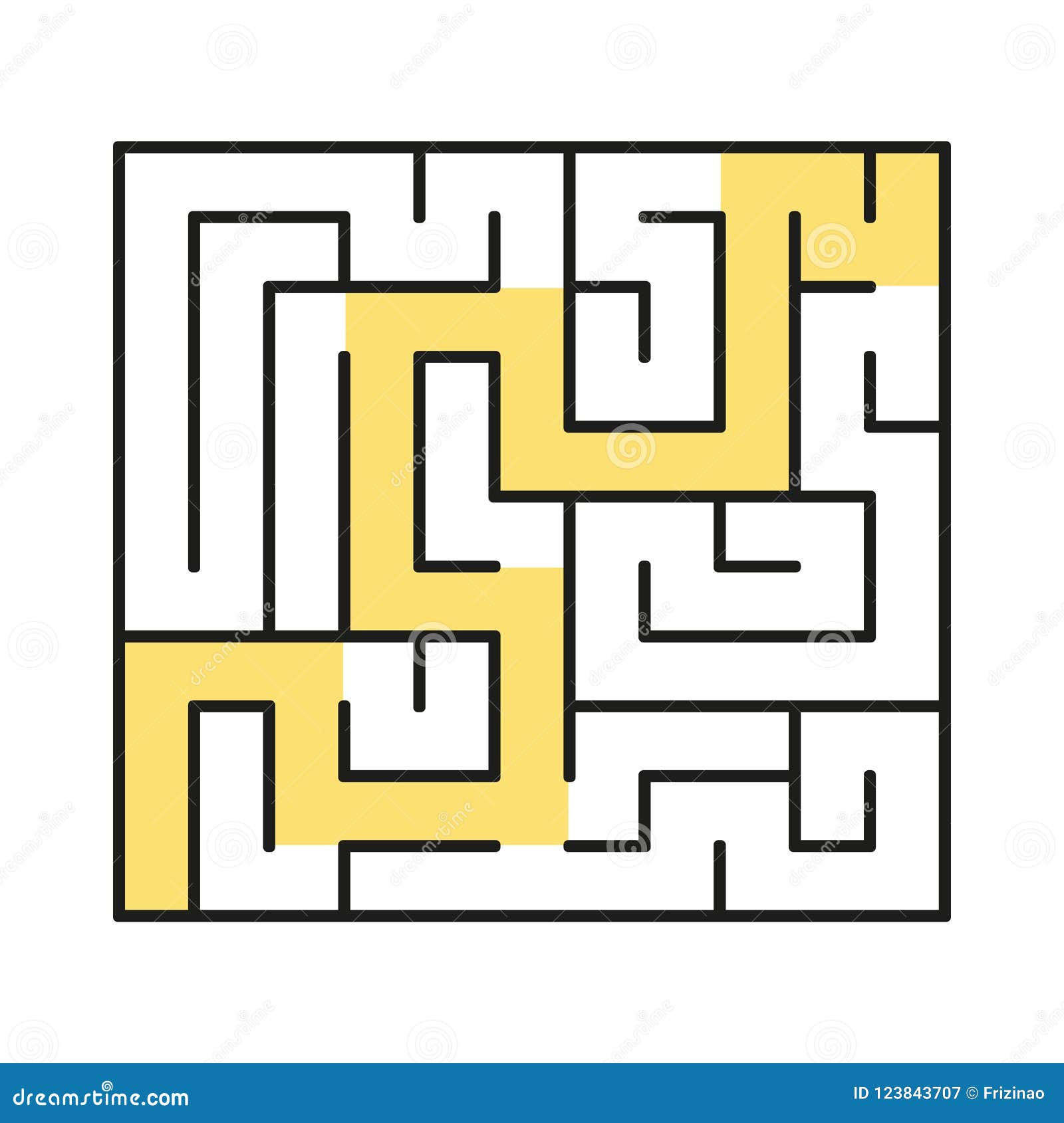A Square Abstract Labyrinth. an Interesting and Useful Game for ...