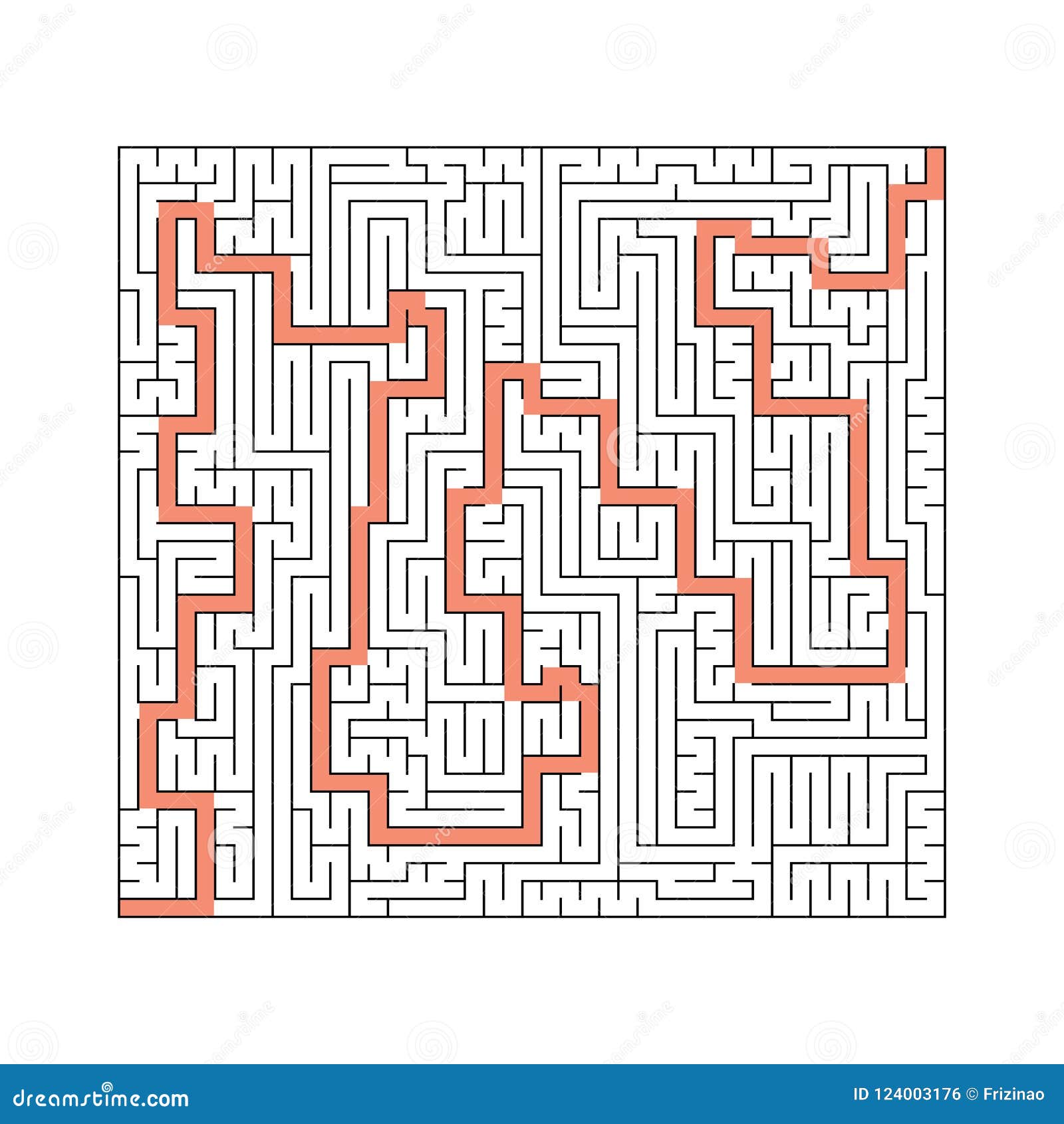 A Square Abstract Labyrinth. an Interesting and Useful Game for ...