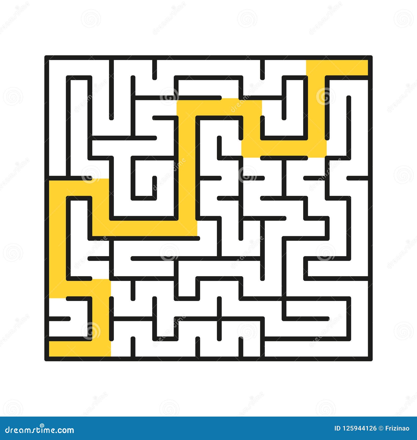 A Square Abstract Labyrinth. an Interesting and Useful Game for ...
