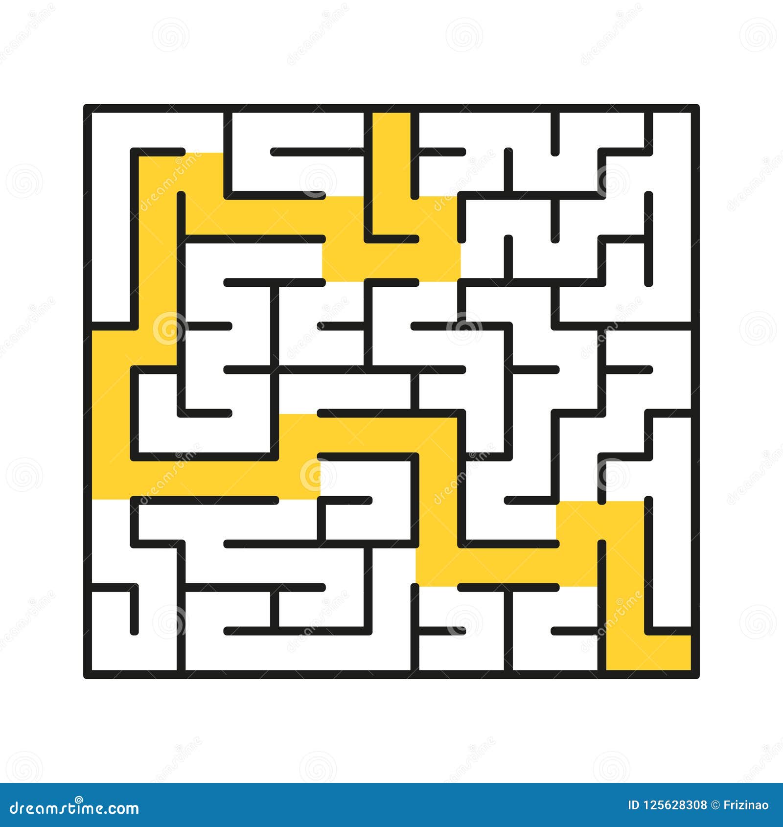 A Square Abstract Labyrinth. an Interesting and Useful Game for ...