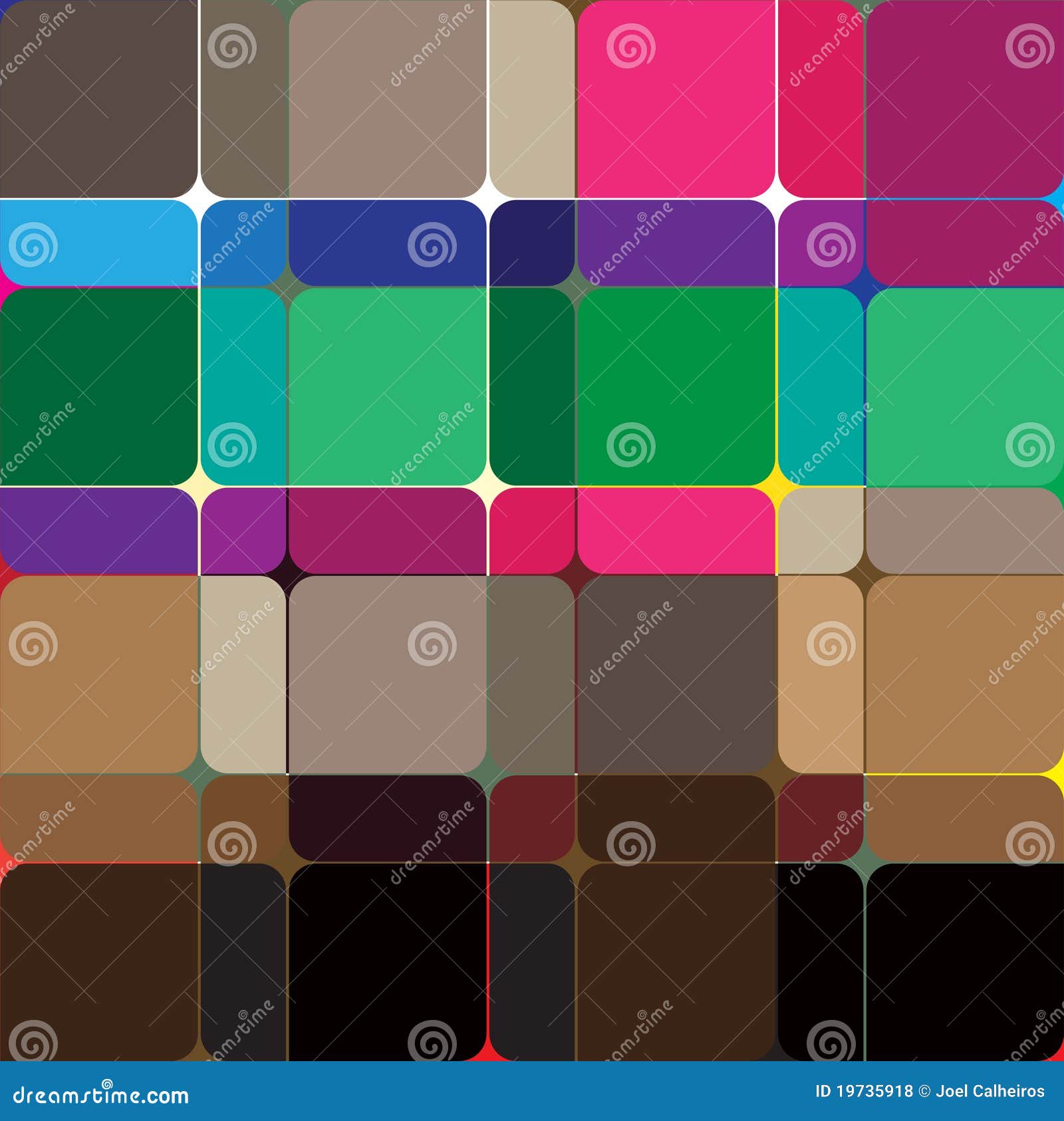 Square abstract pattern stock vector. Illustration of light - 19735918