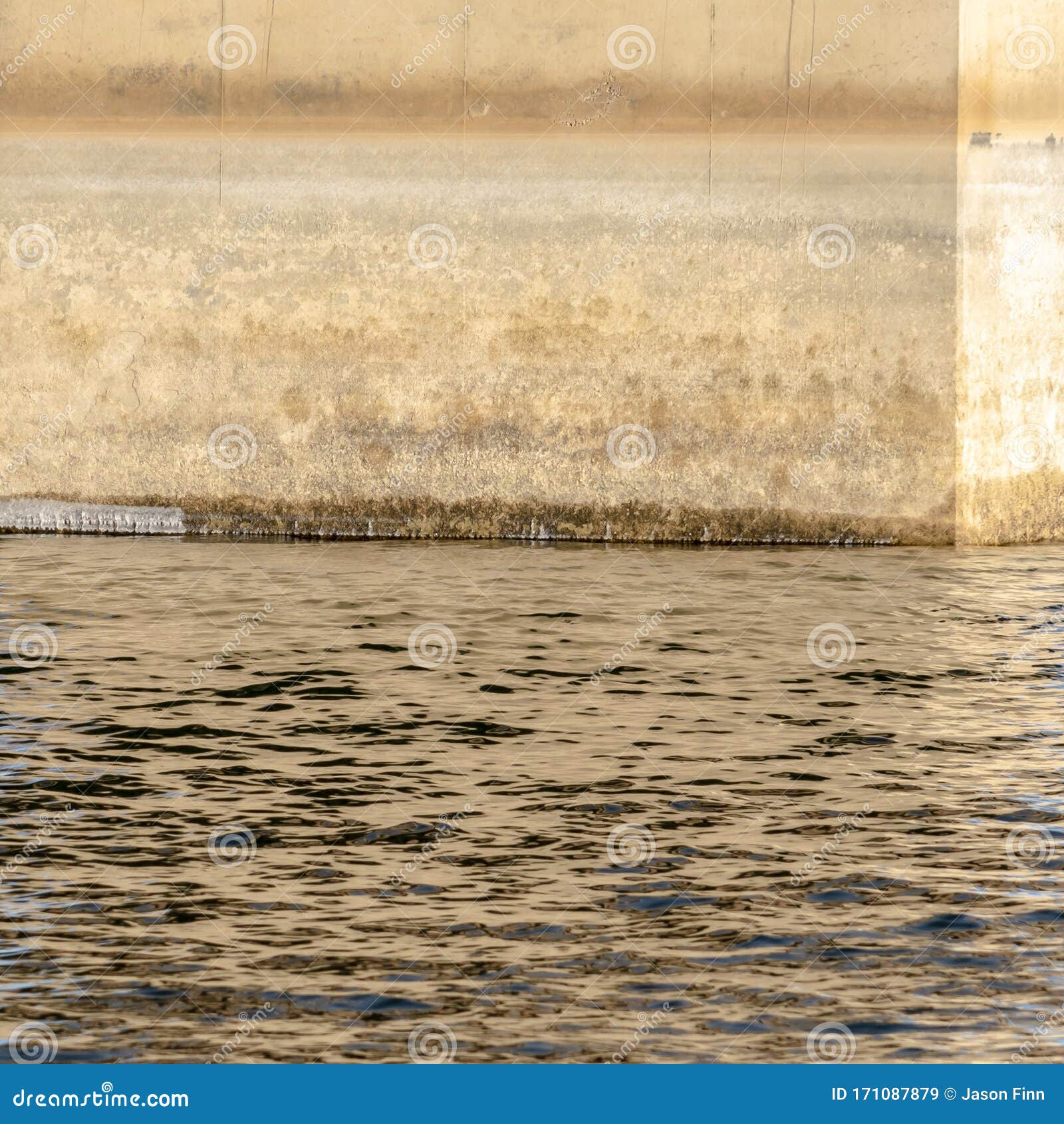 Square Abutment or Pier Foundation Supporting the Deck of a Stringer or ...