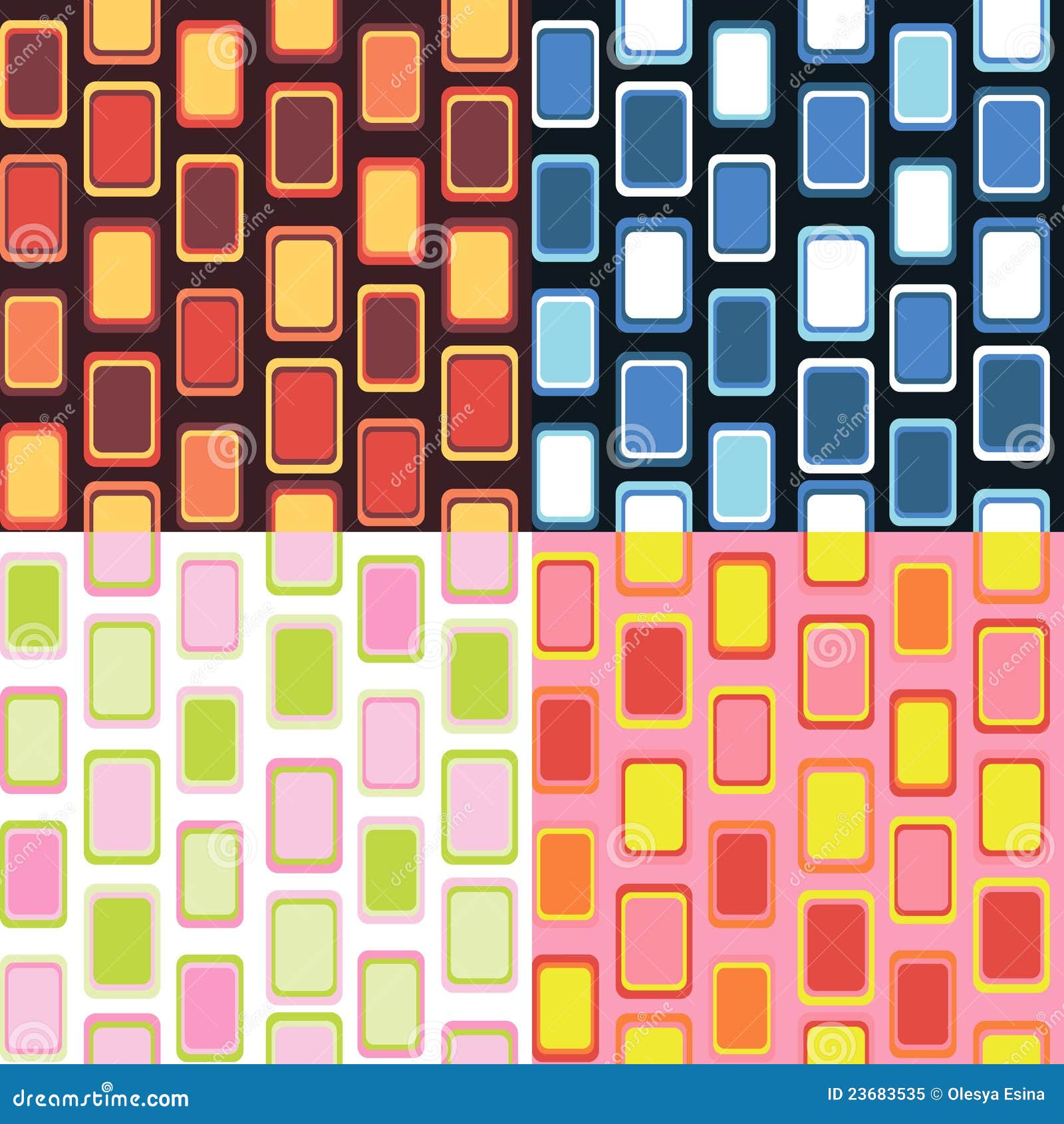 Square background stock vector. Illustration of repeat - 23683535