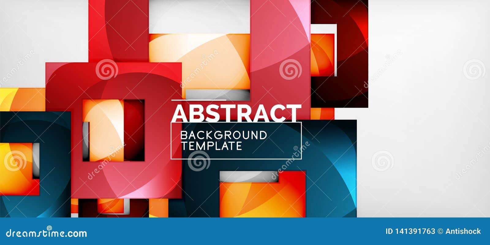 Square Background, Abstract Squares on Grey, Business or Techno ...