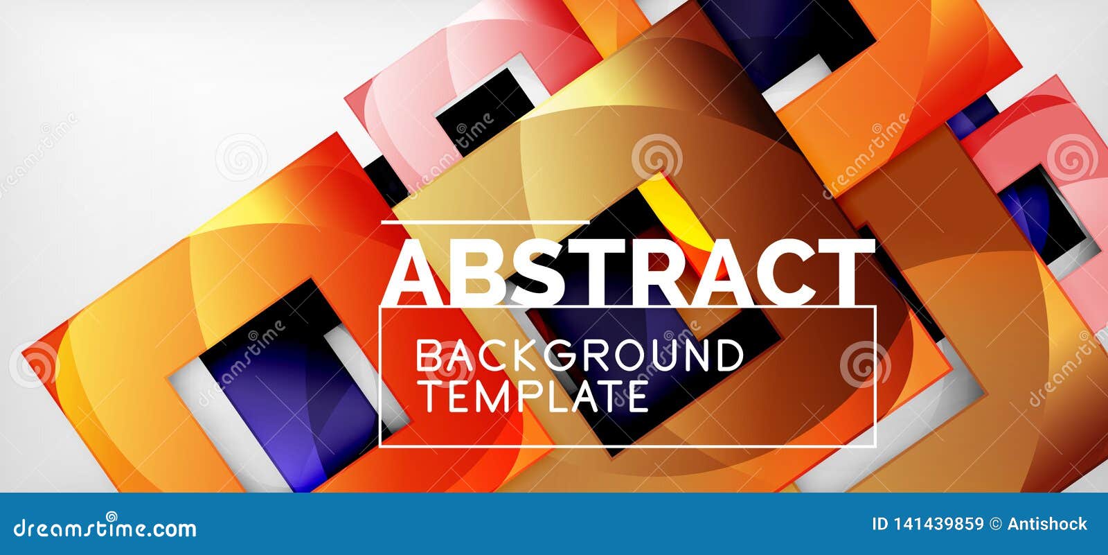 Square Background, Abstract Squares on Grey, Business or Techno ...