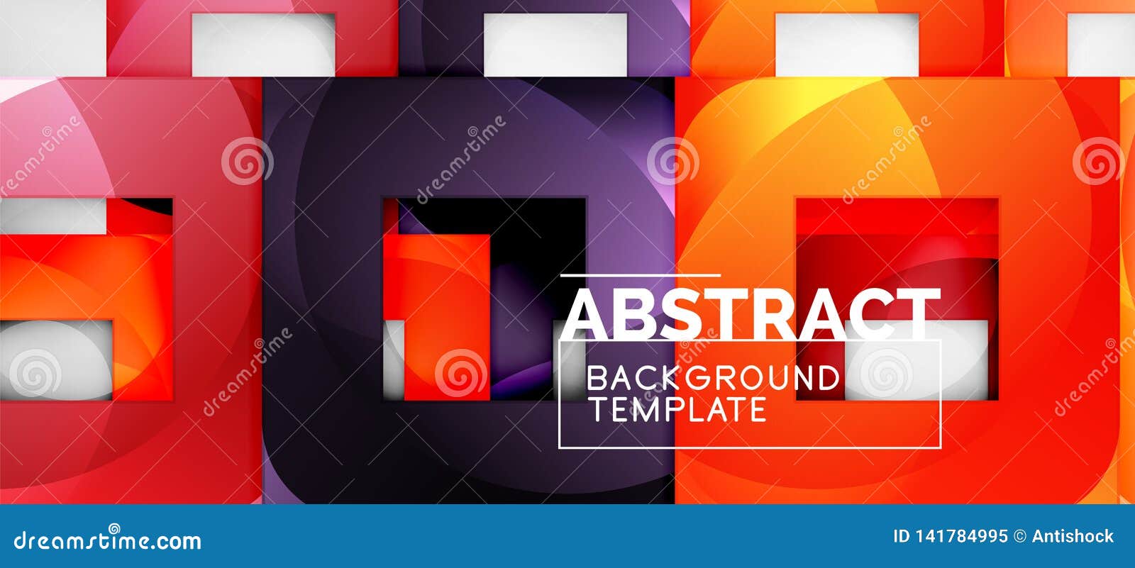 Square Background, Abstract Squares on Grey, Business or Techno ...