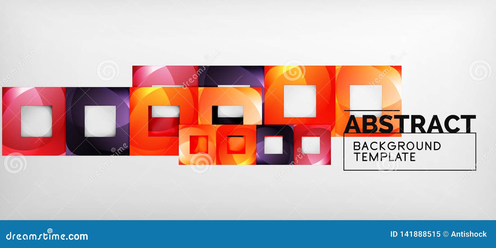 Square Background, Abstract Squares on Grey, Business or Techno ...