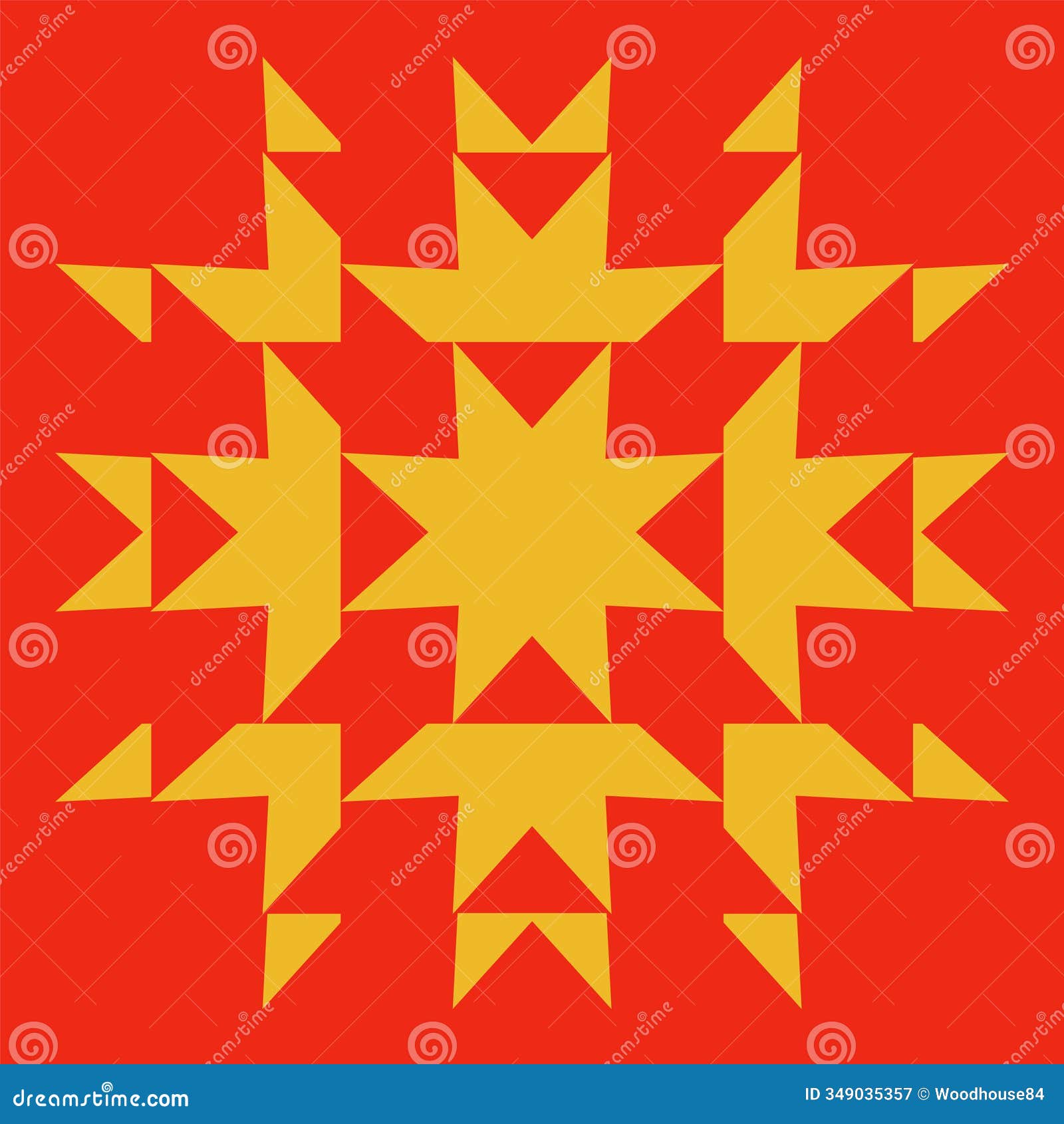 Square Background Aesthetic Geometry Design Stock Vector - Illustration ...