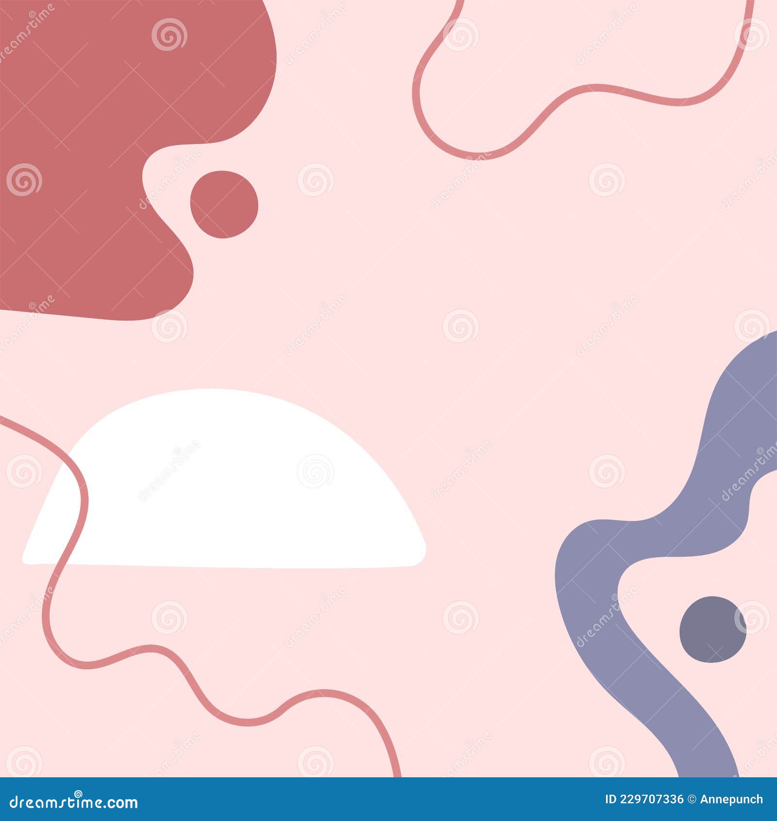 Square Background Drawn by Hand. Modern Template for Design Stock ...