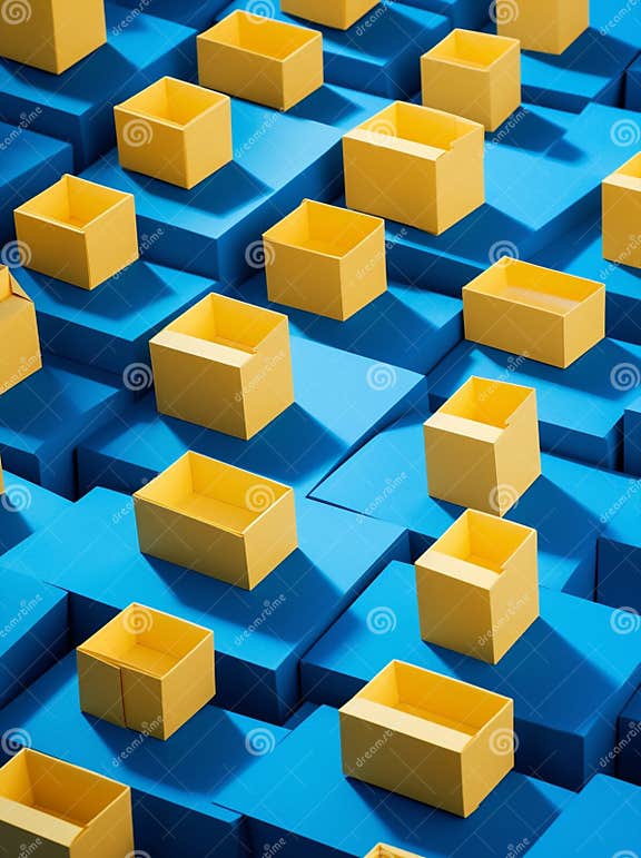 Geometric Pattern Design Modern Concept Box Abstract Graphic Background ...