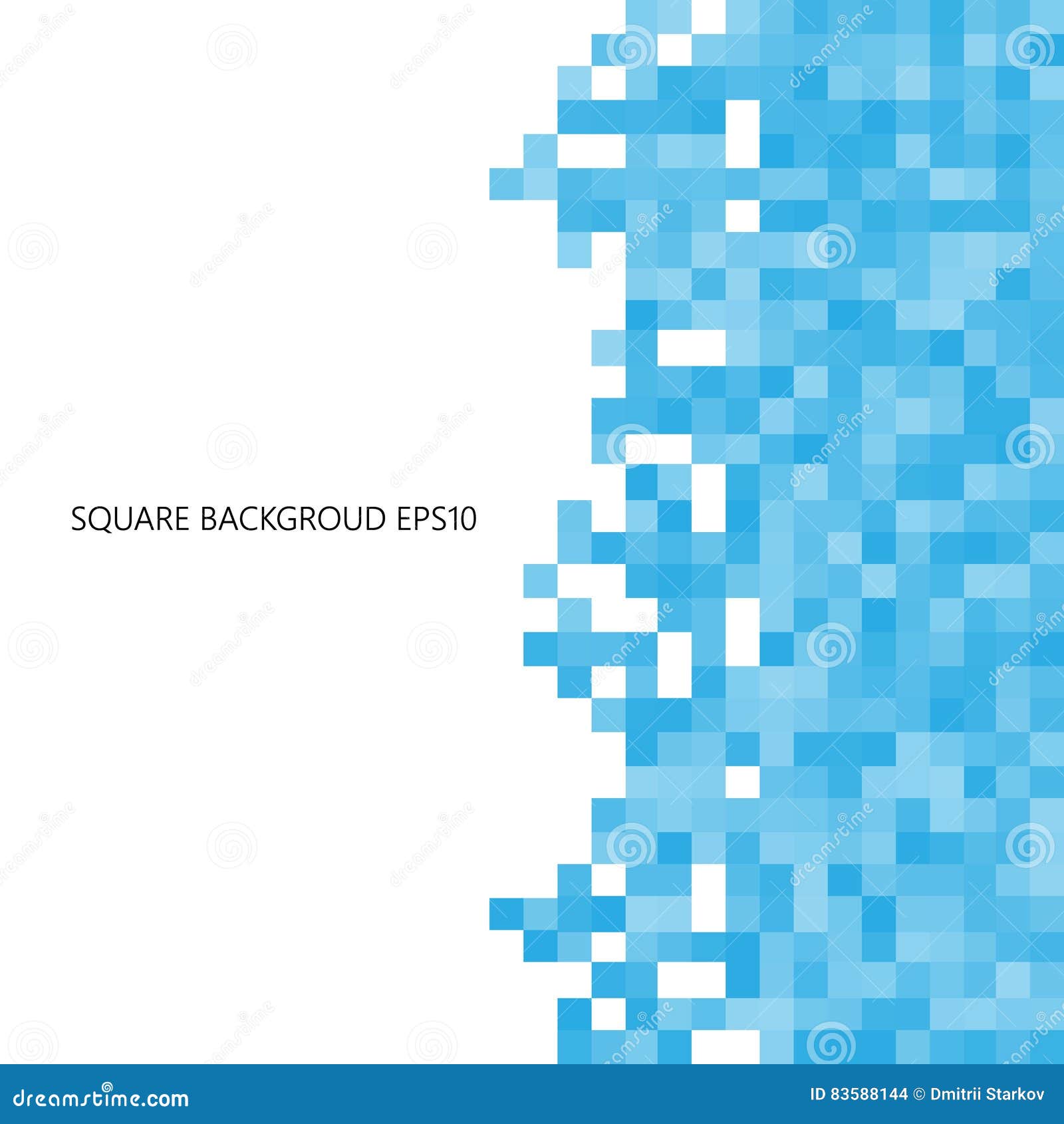 Square Background Light Blue: Stock Vector - Illustration of creative ...