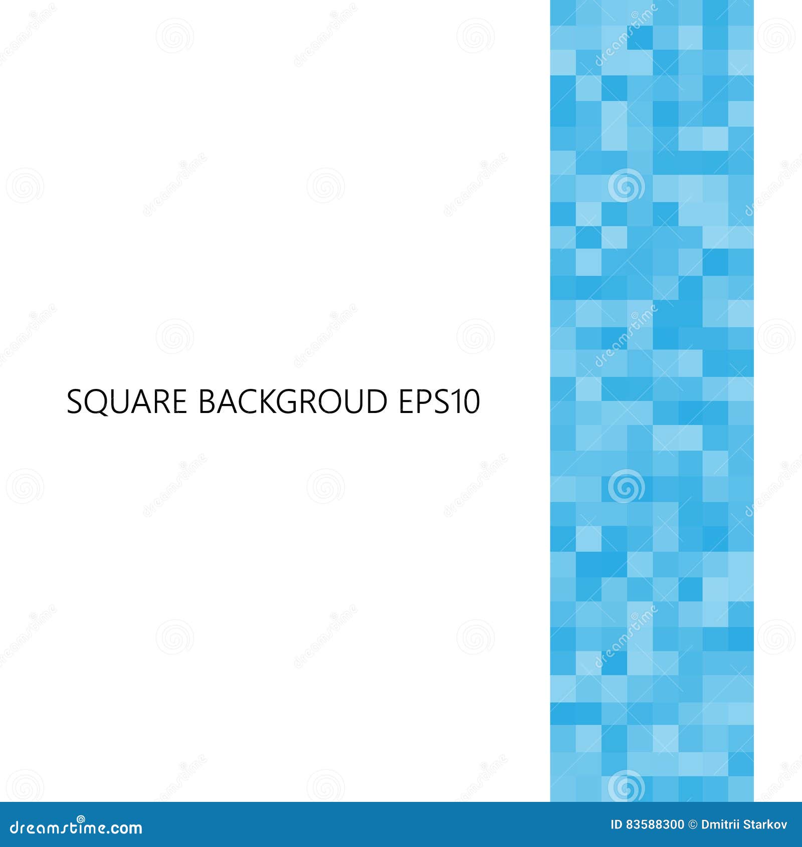 Square Background Light Blue: Stock Vector - Illustration of decorative ...