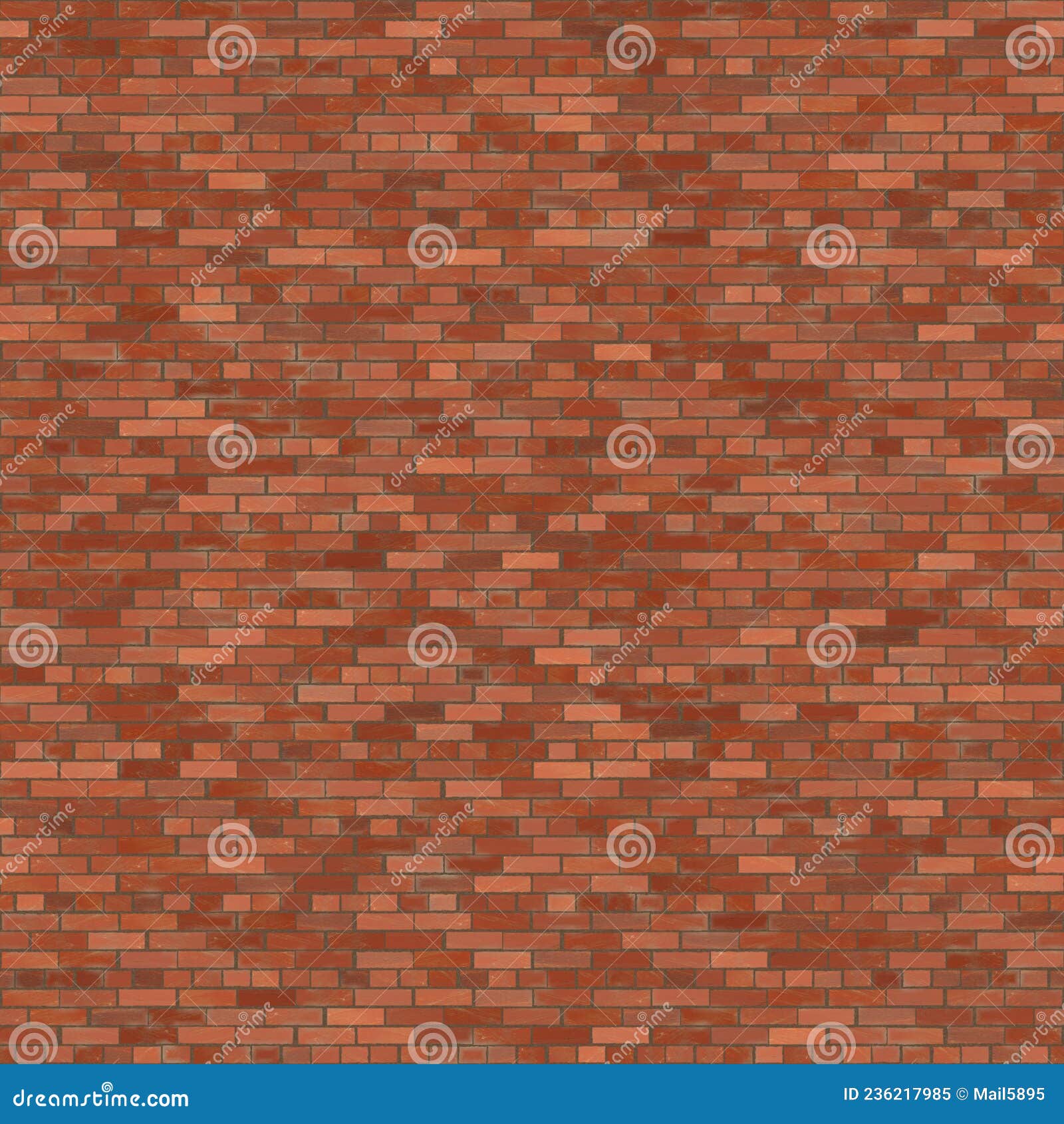 Square Design Template of Regular Red Bricks Wall Stock Image - Image ...
