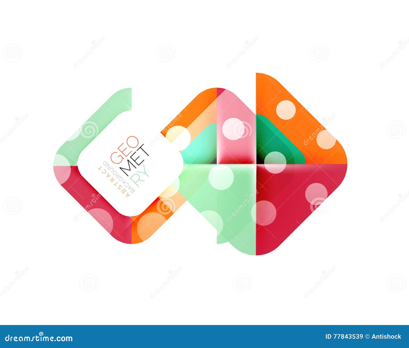 Square Banner Geometric Template Stock Vector - Illustration of grungy ...