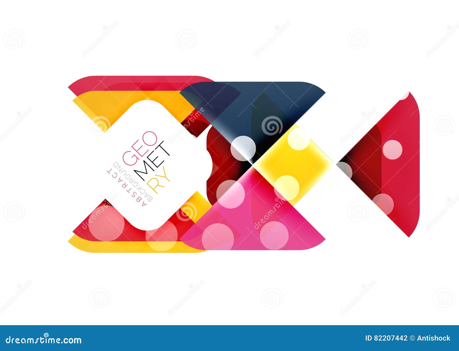 Square Banner Geometric Template Stock Vector - Illustration of grungy ...