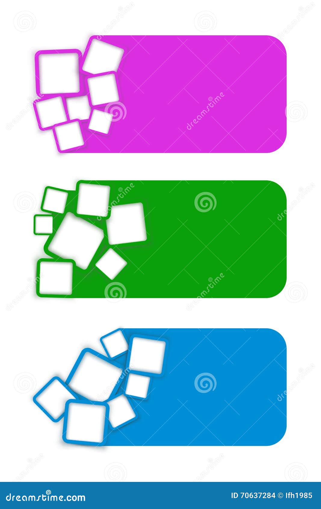 Square banner 01 stock vector. Illustration of artistic - 70637284