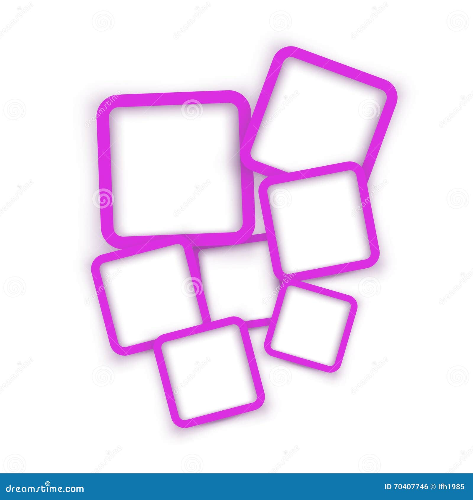 Square banner 02 stock vector. Illustration of form, lying - 70407746