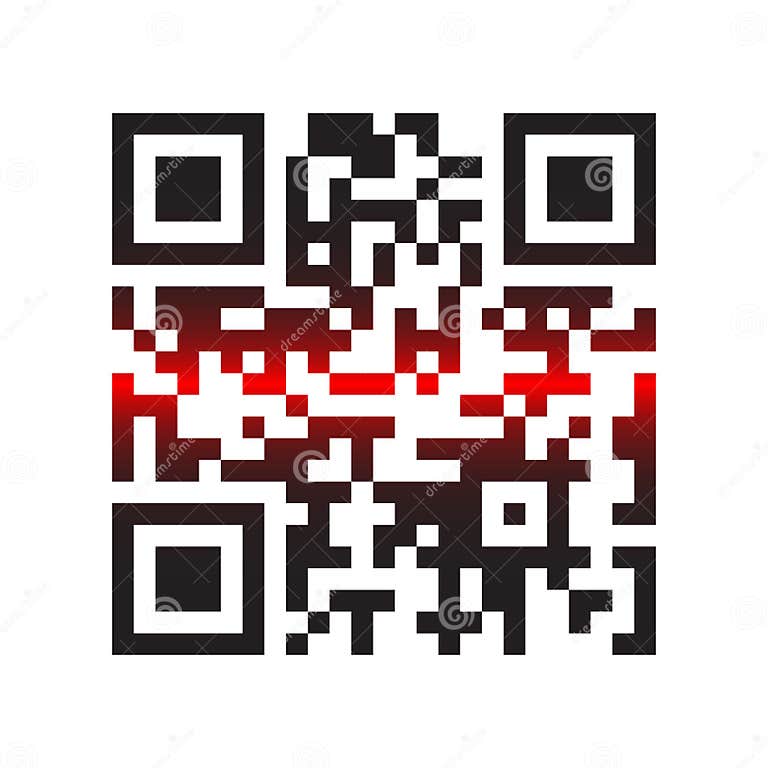 Square Barcode stock vector. Illustration of manufactured - 93931851