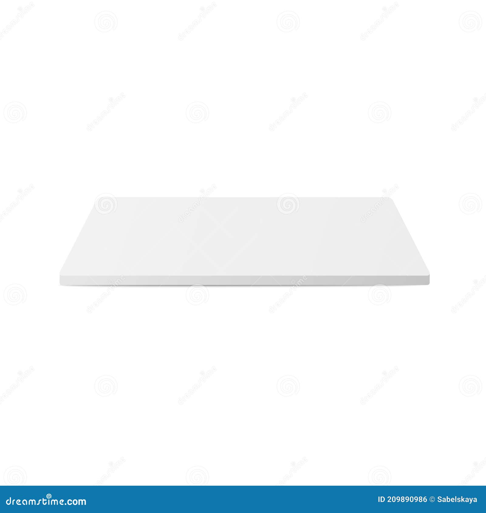 Square Beer Coaster or Mat Template Realistic Vector Illustration ...