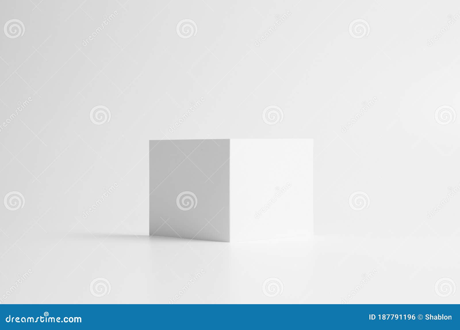 Square Bi-Fold / Half-Fold Brochure Mock-Up. Seamless Background Stock ...