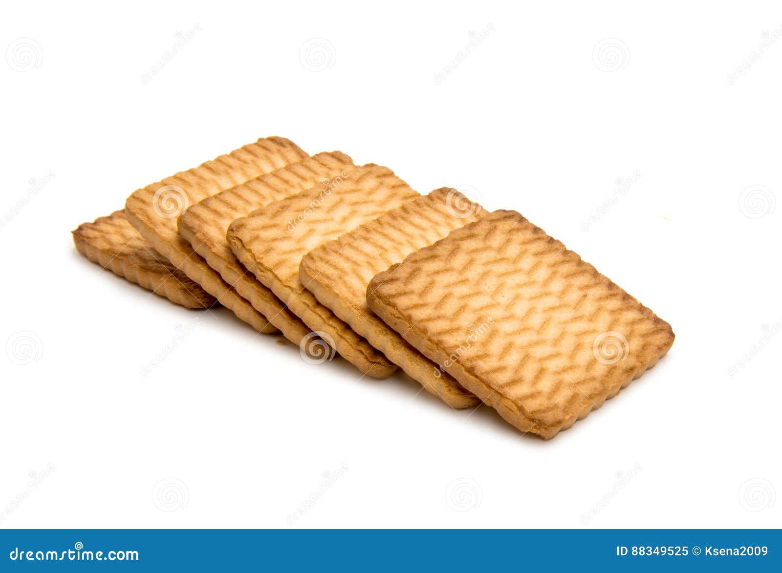Square Biscuit isolated stock image. Image of breakfast - 88349525