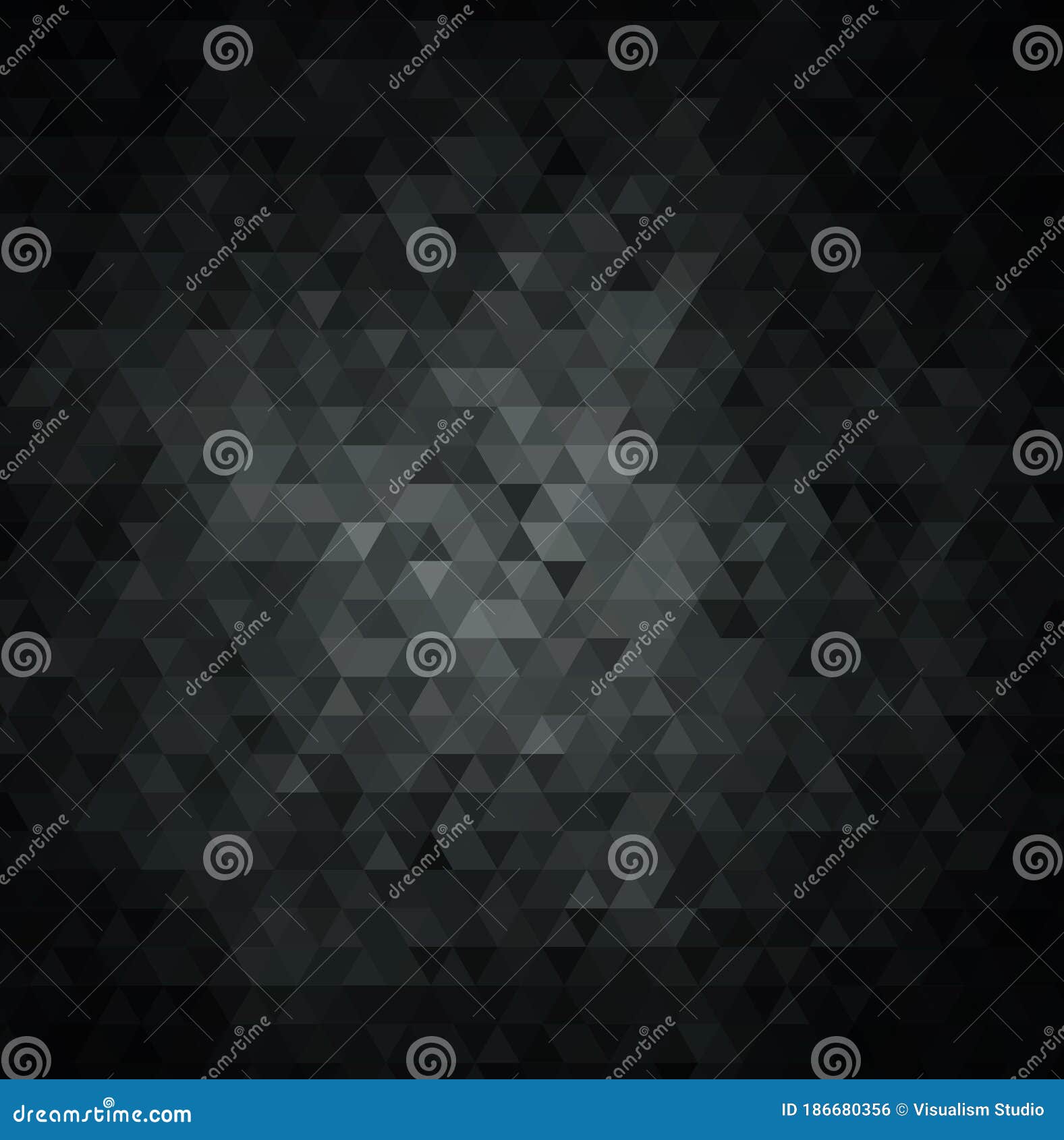 Square Black Abstract Texture Black Hexagons with Triangle Pattern ...