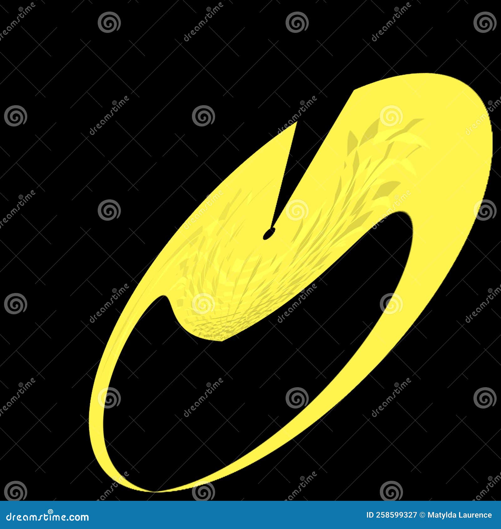 Black and Yellow Graphic Design with Circular Overlay Stock ...