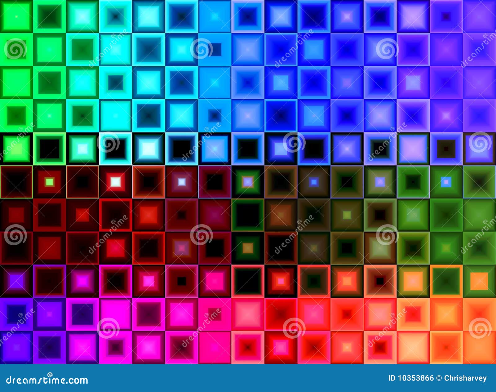 Square Block Background Picture. Image: 10353866