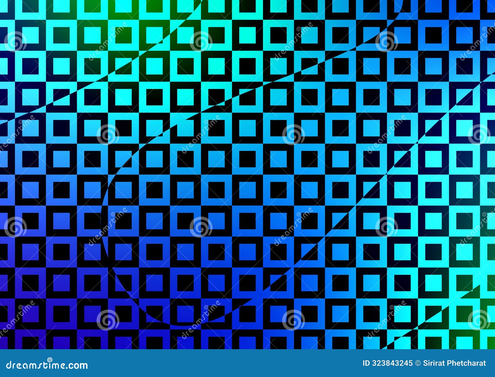 Square Blue Pattern Abstract Gradient Background Stock Vector ...