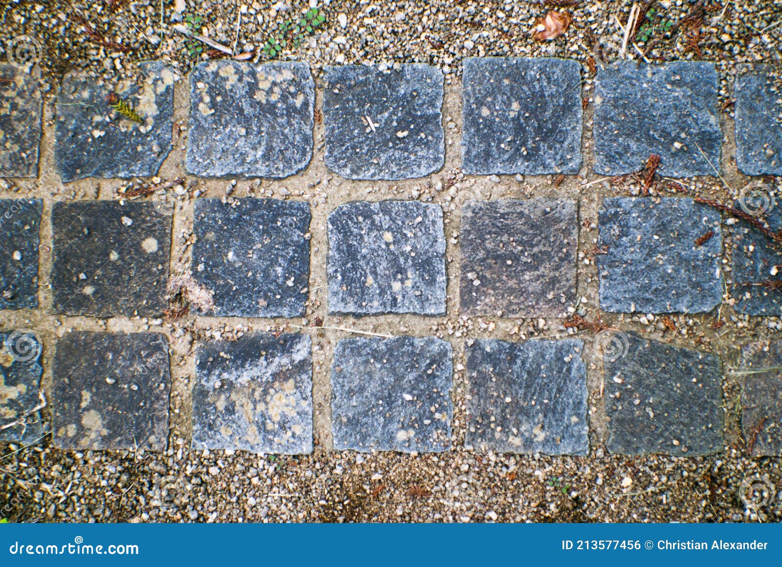 Square Blue Stone Path Top View Stock Photo - Image of square, blue ...