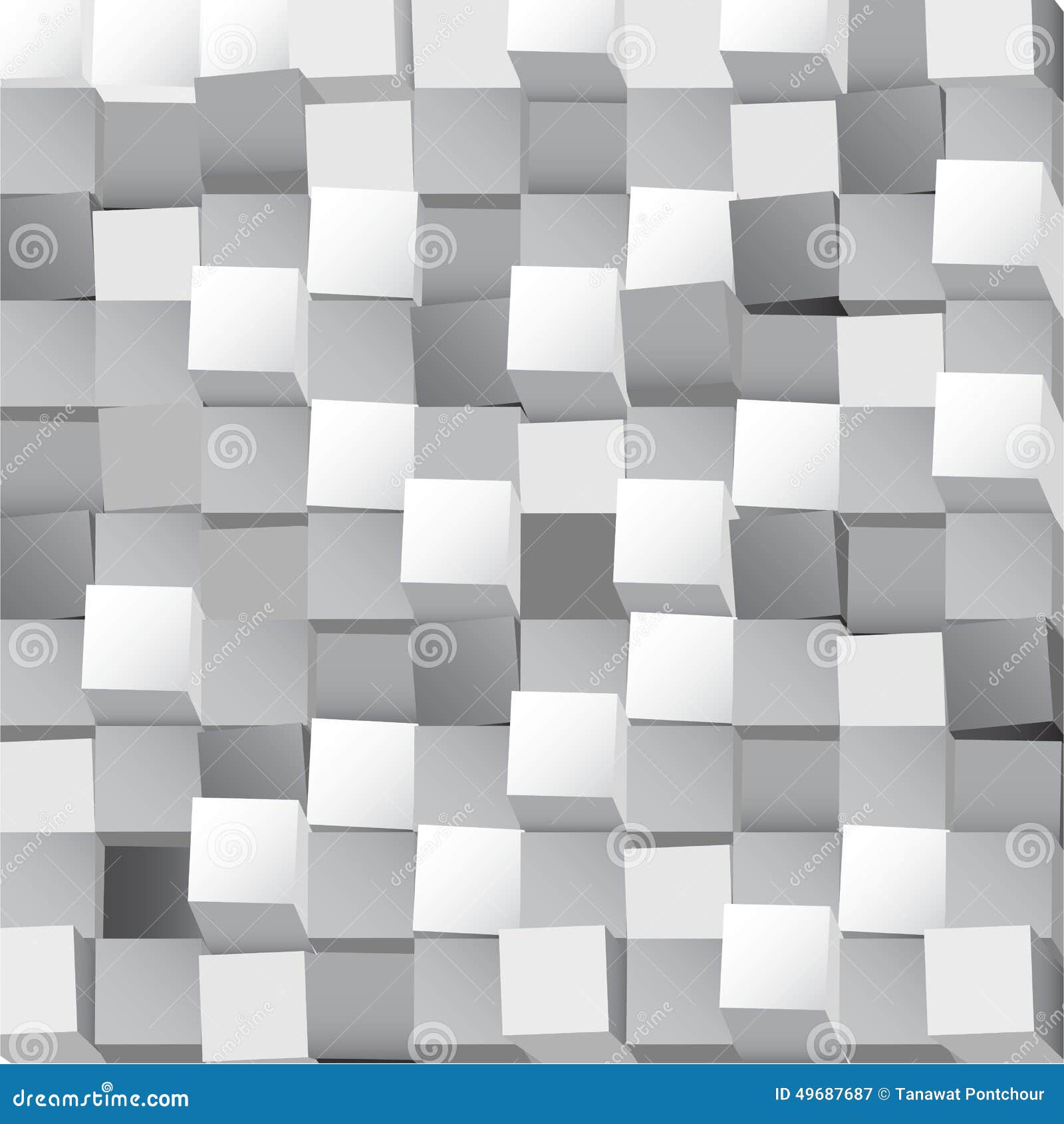 Square box background. stock illustration. Illustration of shape - 49687687