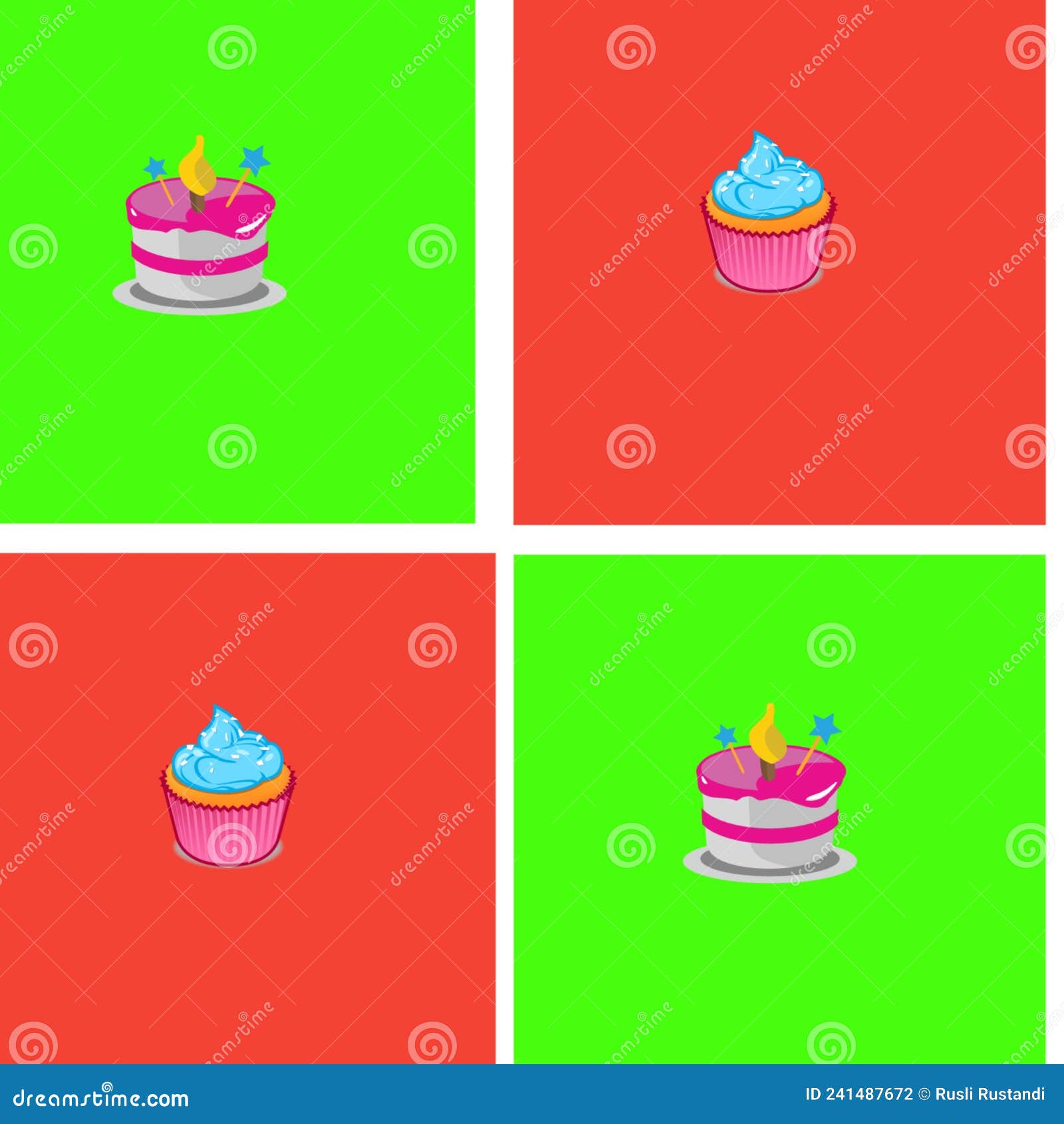 A Square Box Decorated with Various Green and Red Colored Foods is Good ...