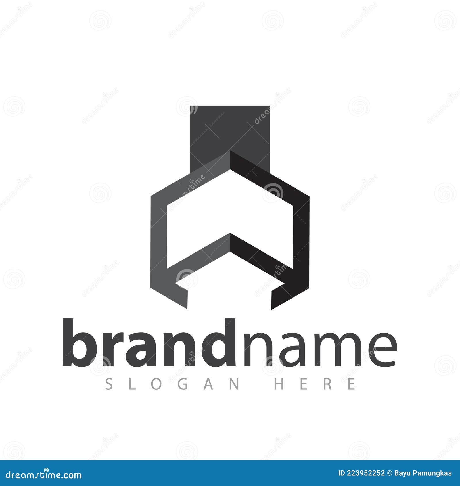 Square Box People Logo Icon Template Stock Illustration - Illustration ...