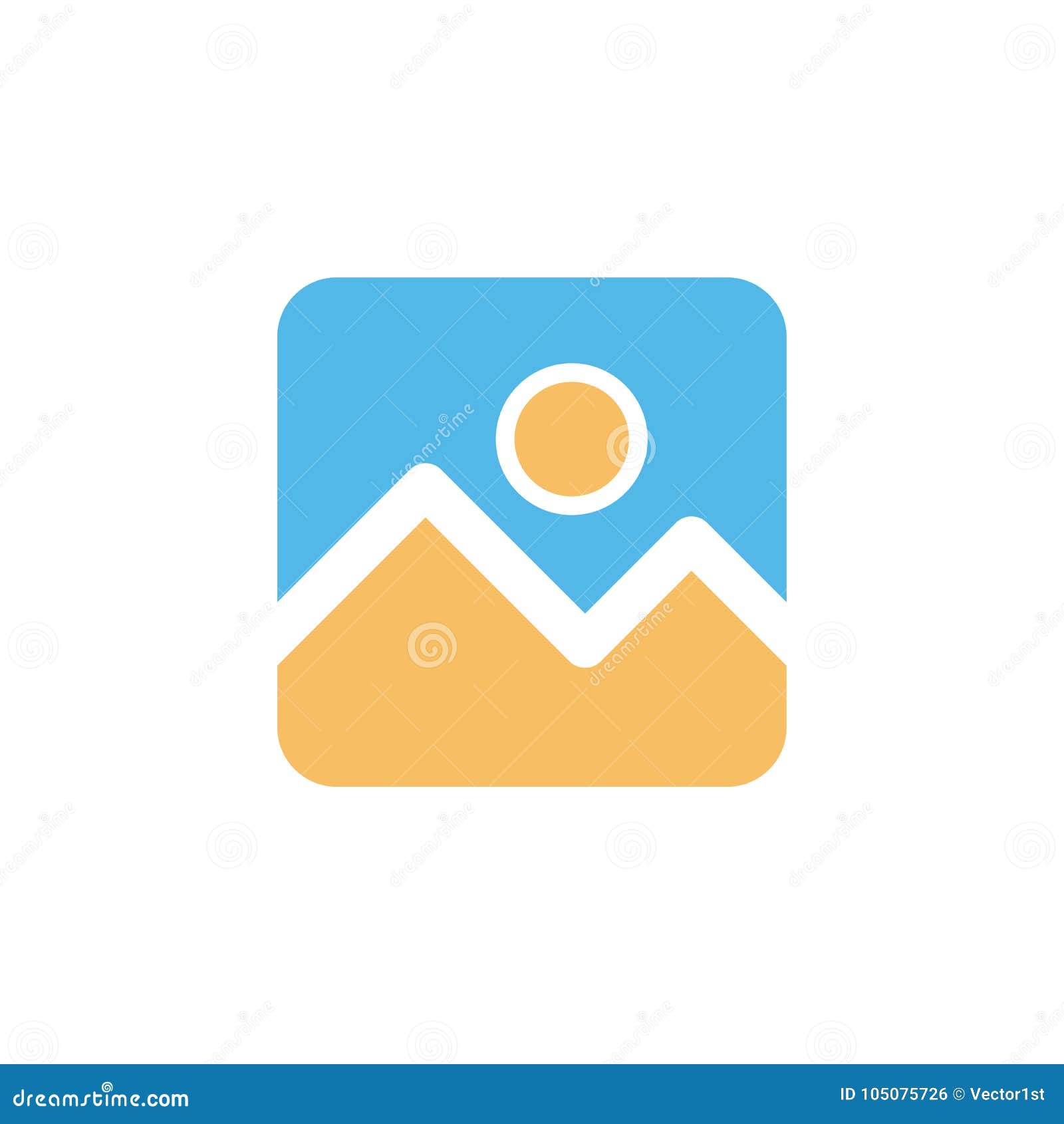 Square Box Shape Style Modern Icon Logo Stock Vector - Illustration of ...
