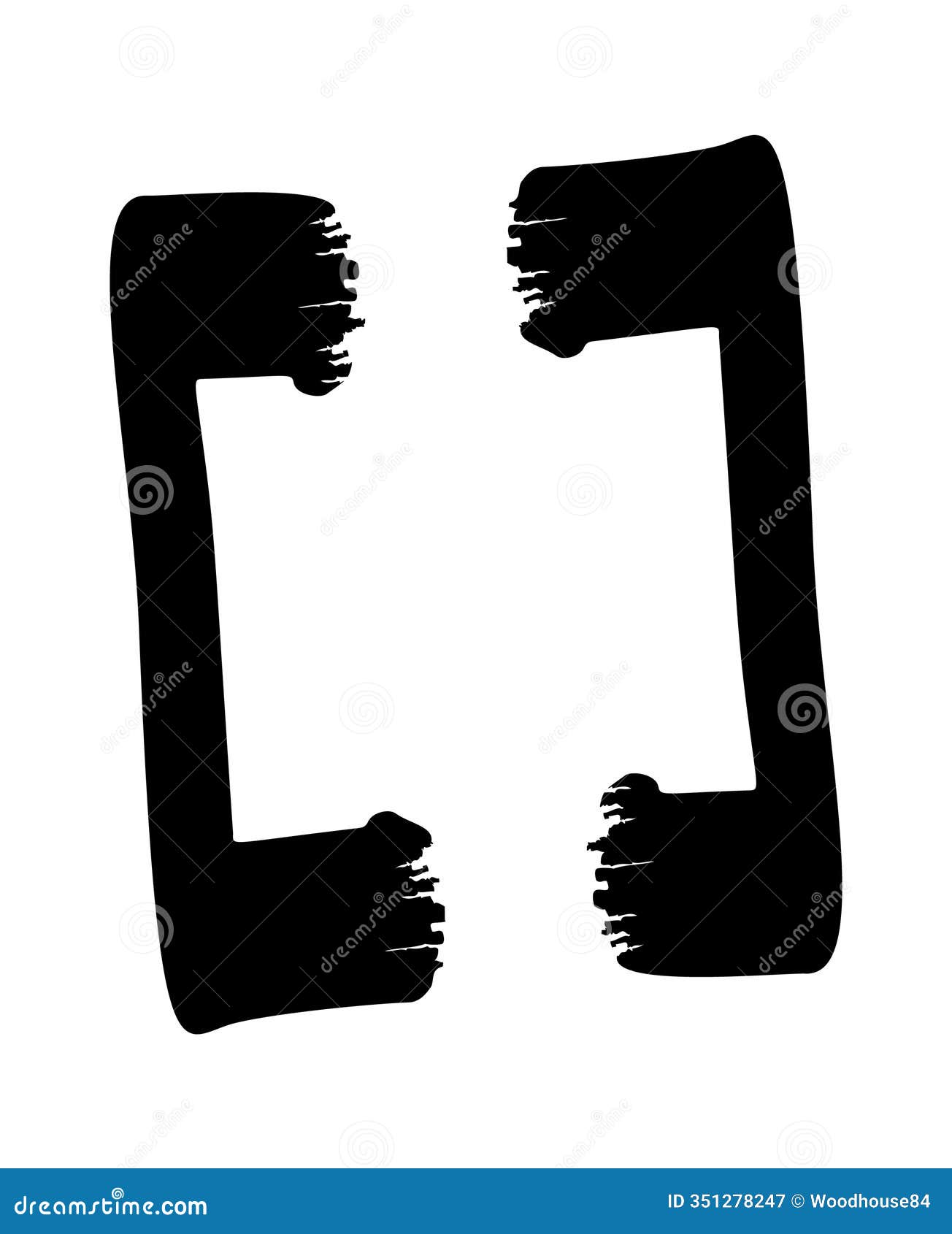 Square Brackets Cartoon Vector | CartoonDealer.com #35120709 Square Brackets Cartoon Vector | CartoonDealer.com #35120709