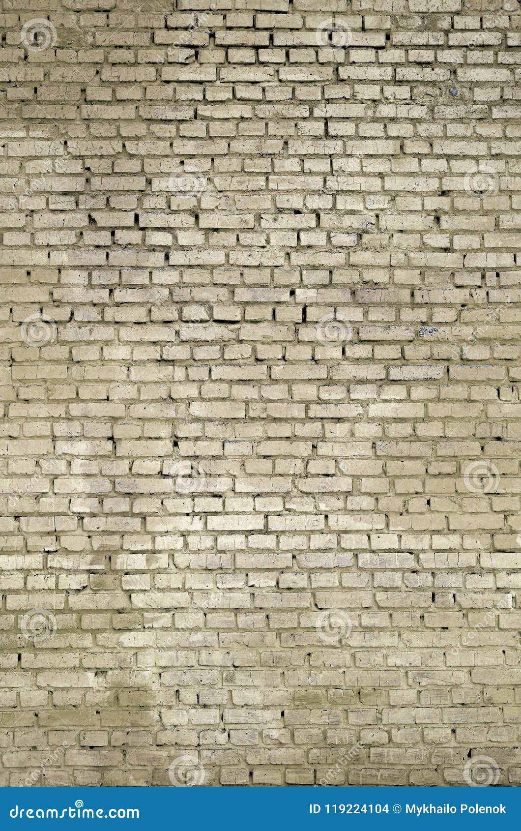 Square Brick Block Wall Background and Texture. Painted in Yello Stock ...
