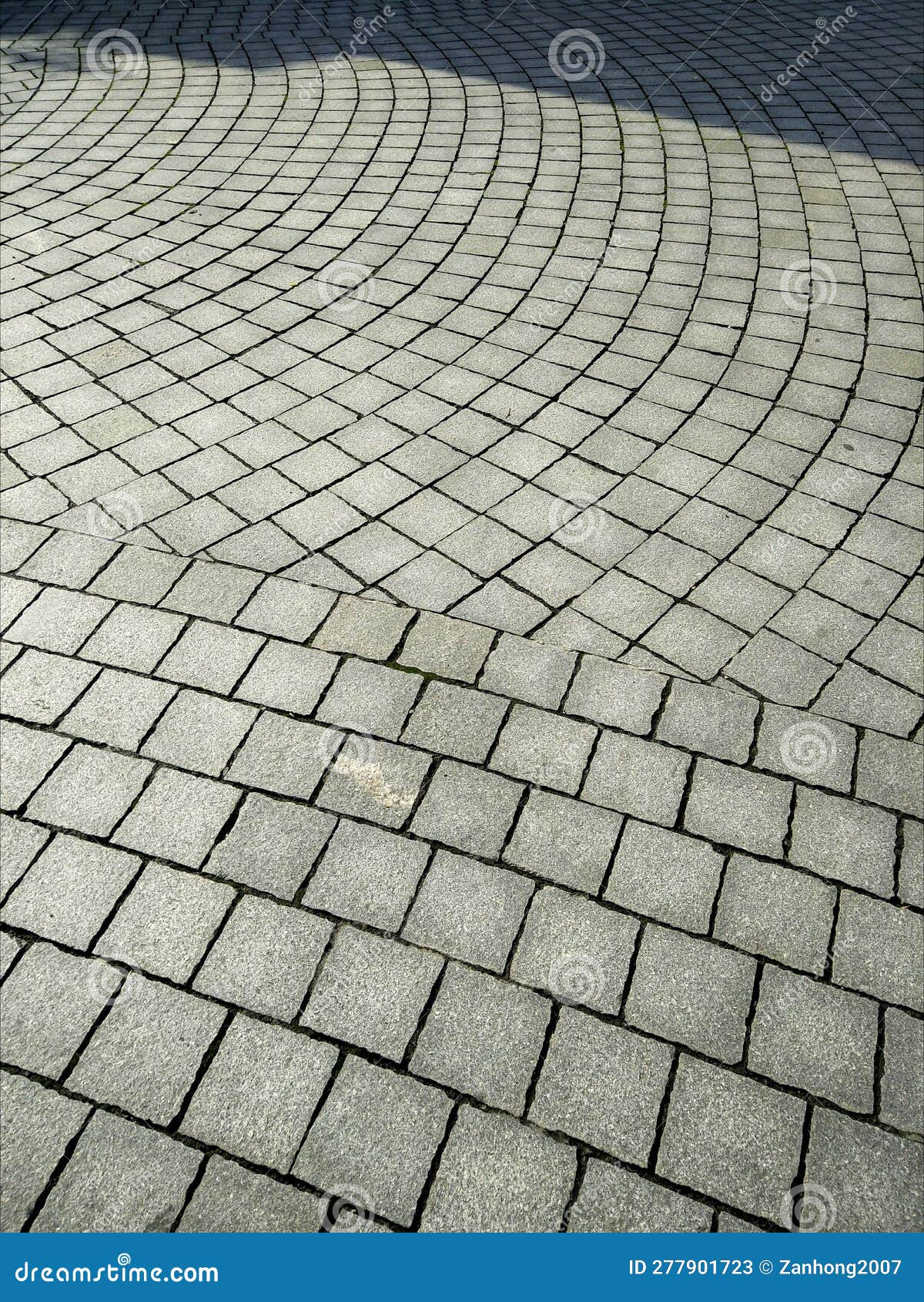 Square Brick Ground with Shadow Stock Image - Image of cobblestone ...