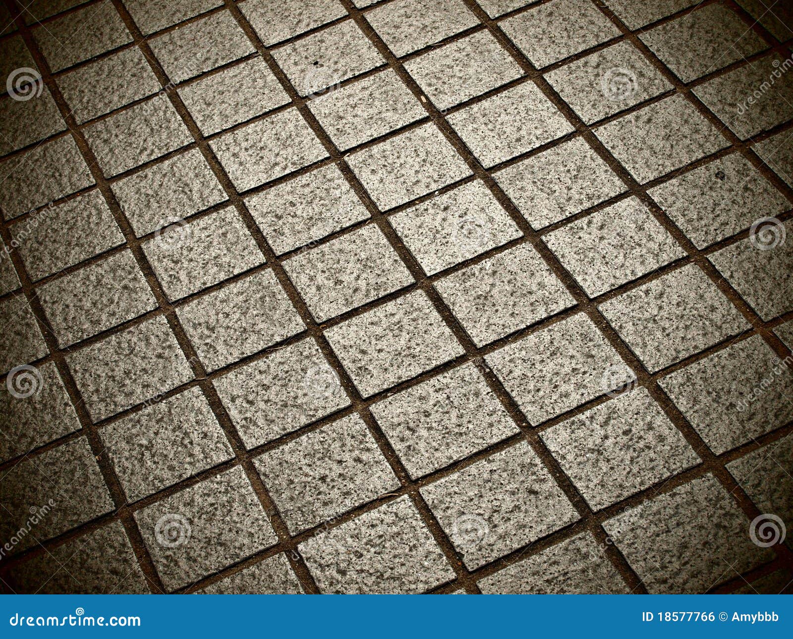 Square Bricks in Grey with Pinhole Camera Effect Stock Photo - Image of ...