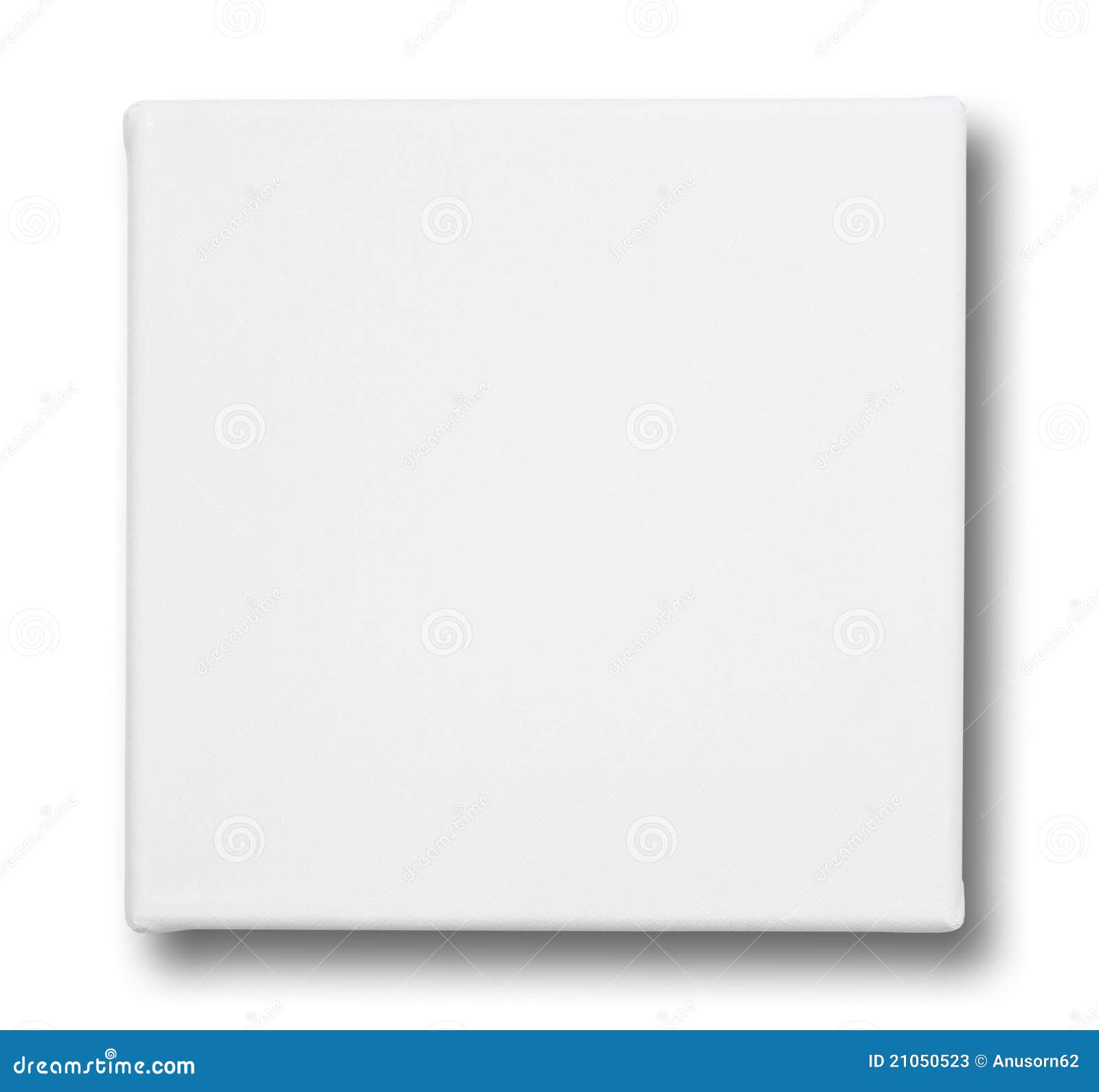 Square Canvas on a Stretcher Stock Image - Image of carved, canvas ...