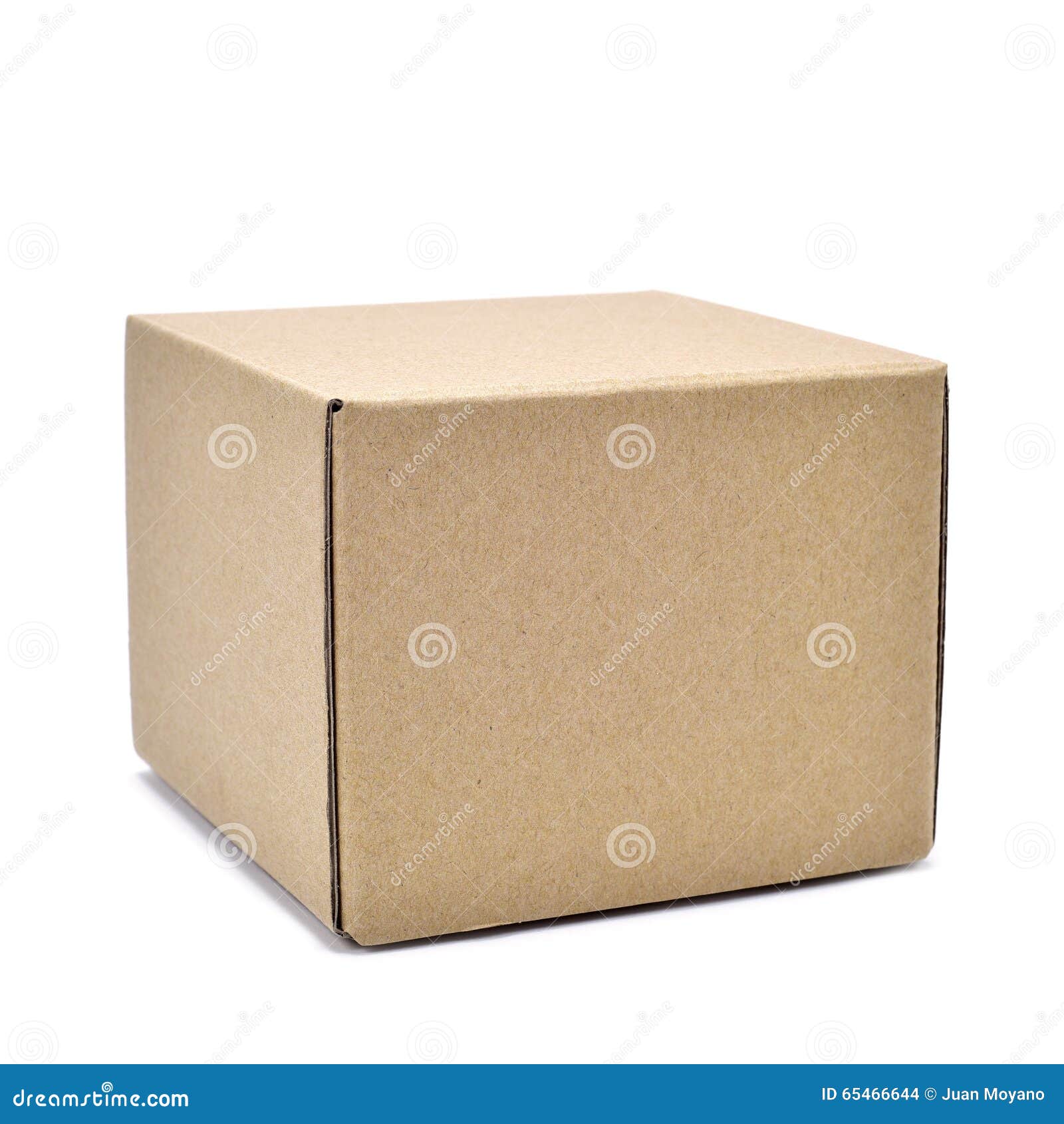Square cardboard box stock photo. Image of paperboard - 65466644