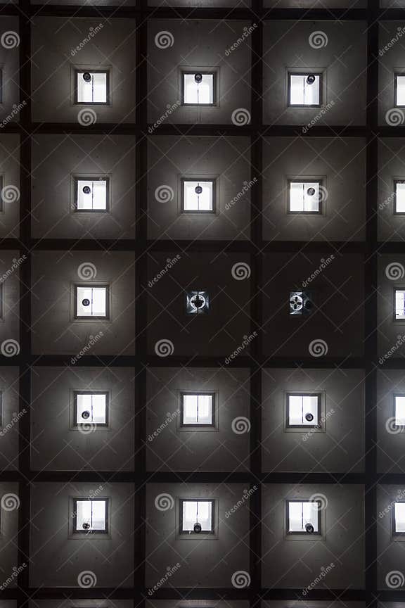 Square cell cellar stock photo. Image of cellular, perspective - 228268094