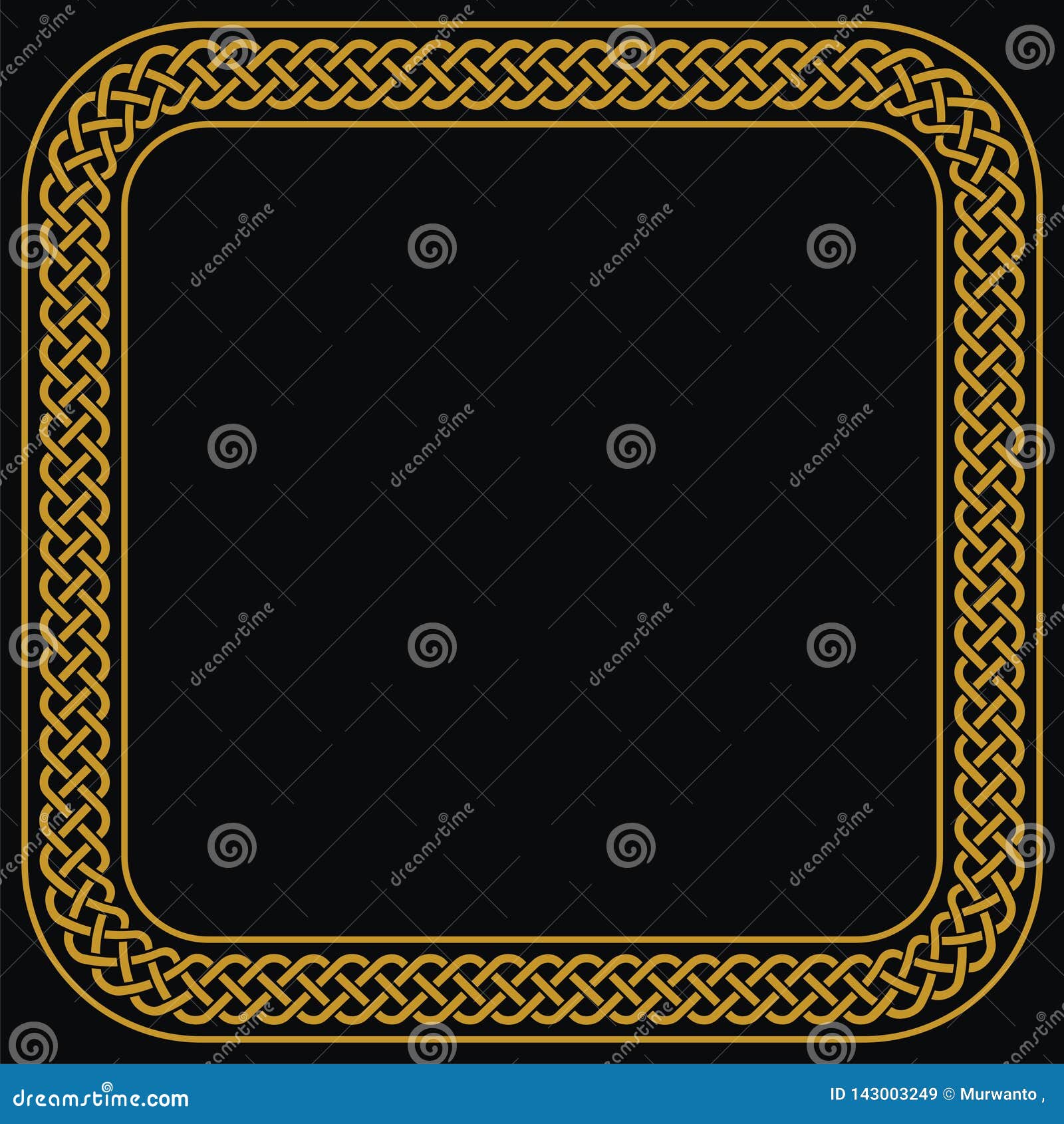 Square Celtic Knots Vector | CartoonDealer.com #143003249