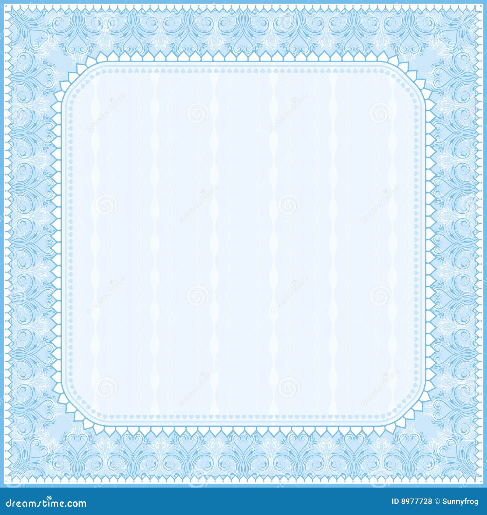 Square Certificate Frame Vector Illustration | CartoonDealer.com #36439240