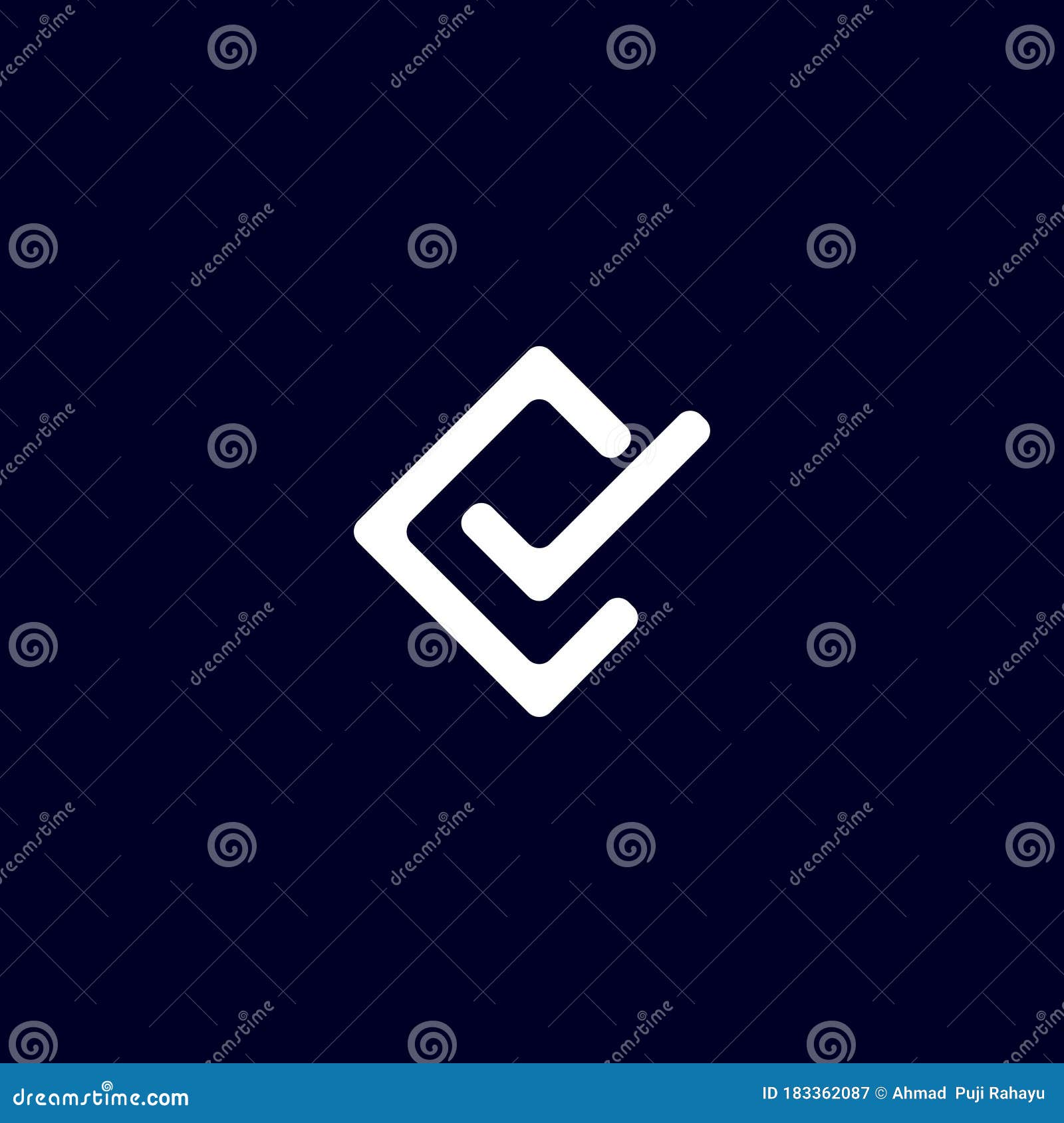 Square Check Minimalist Logo Design Stock Vector - Illustration of ...
